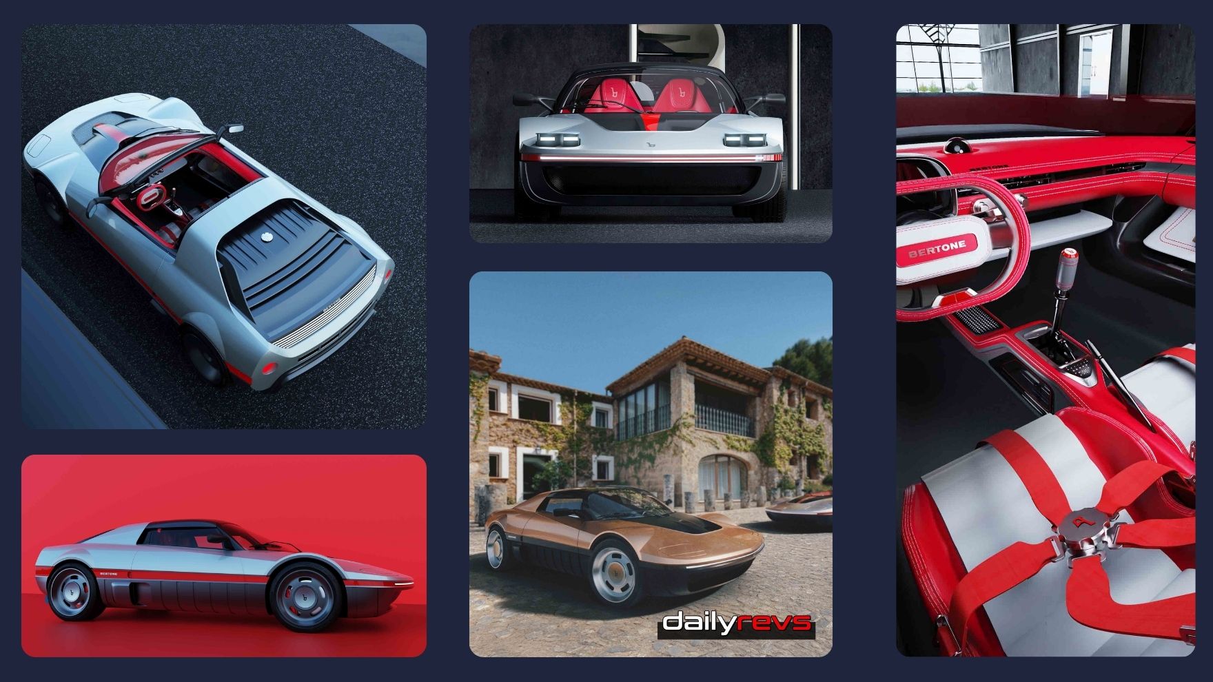 Bertone Revives the Runabout: A Neo-Retro Italian Masterpiece with Pop ...