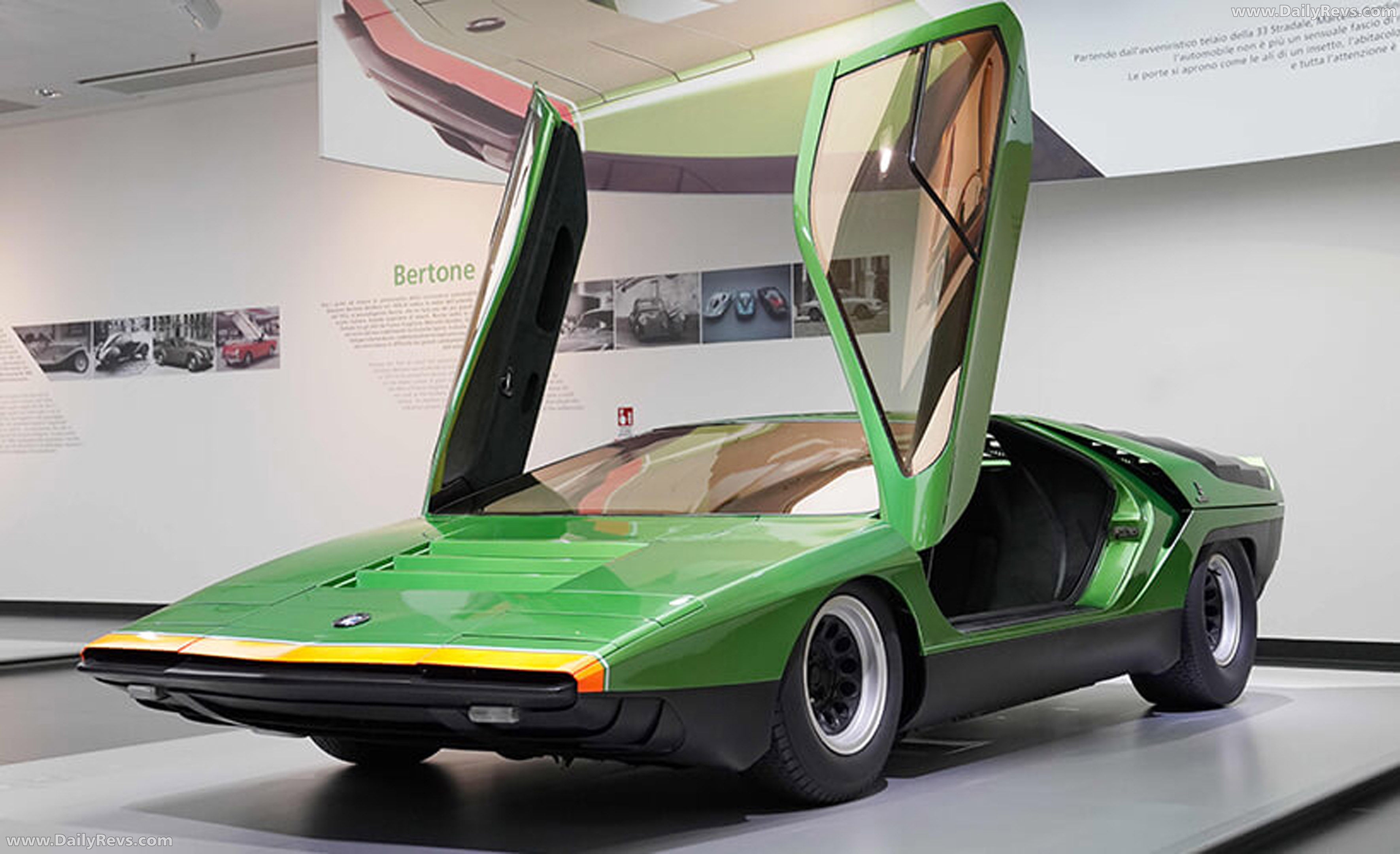 Alfa Romeo Carabo Concept - revolutionary concept car - DailyRevs