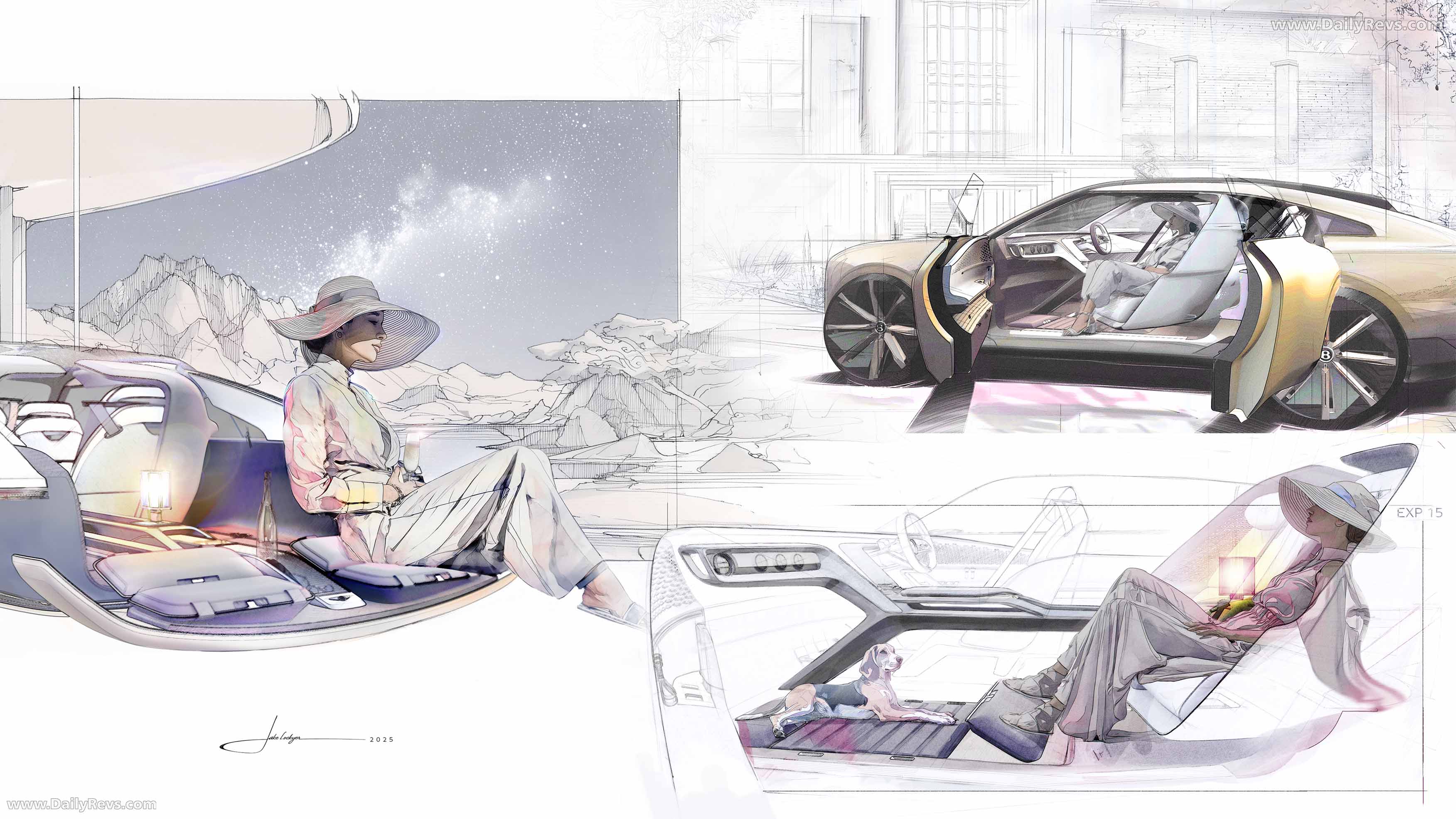 Bentley EXP 15 Concept Previews an Electric Future With Style
