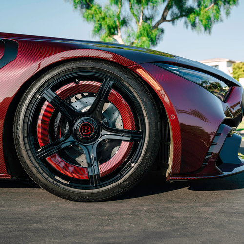 2026 Brabus Rocket GTC Deep Red - Pure Performance, Wrapped in Hand ...