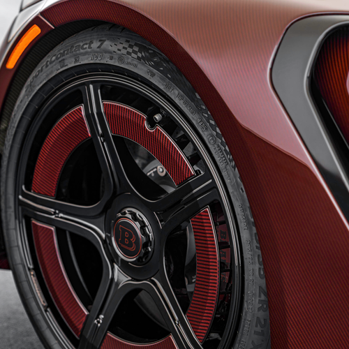 2026 Brabus Rocket GTC Deep Red - Pure Performance, Wrapped in Hand ...