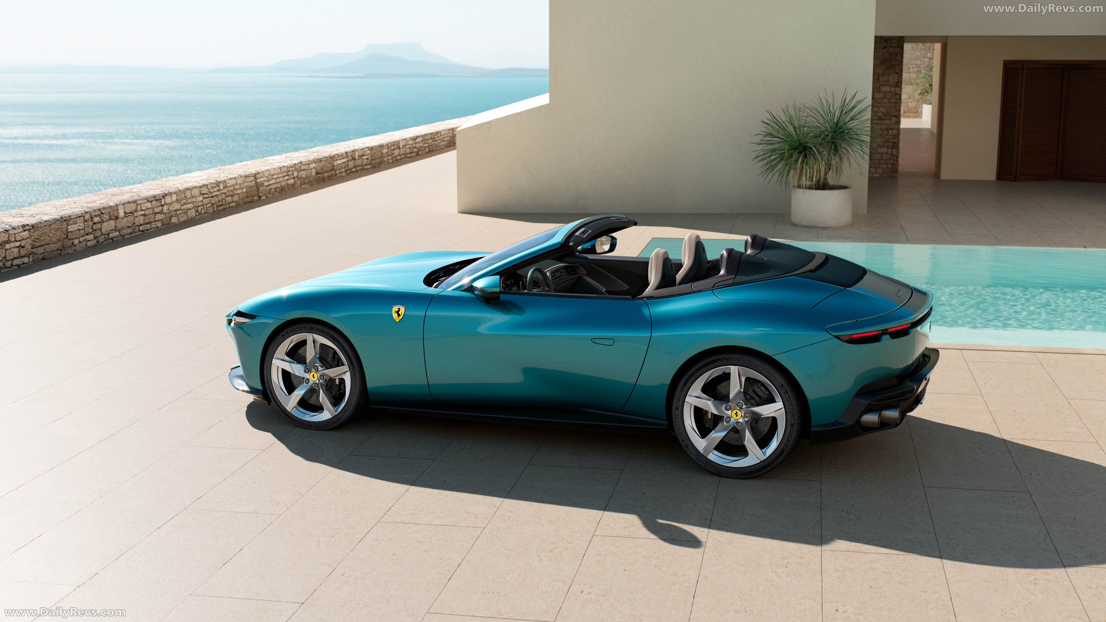 Ferrari Amalfi Spider - A new 2+ front-mid-mounted twin-turbo V8 Supercar.