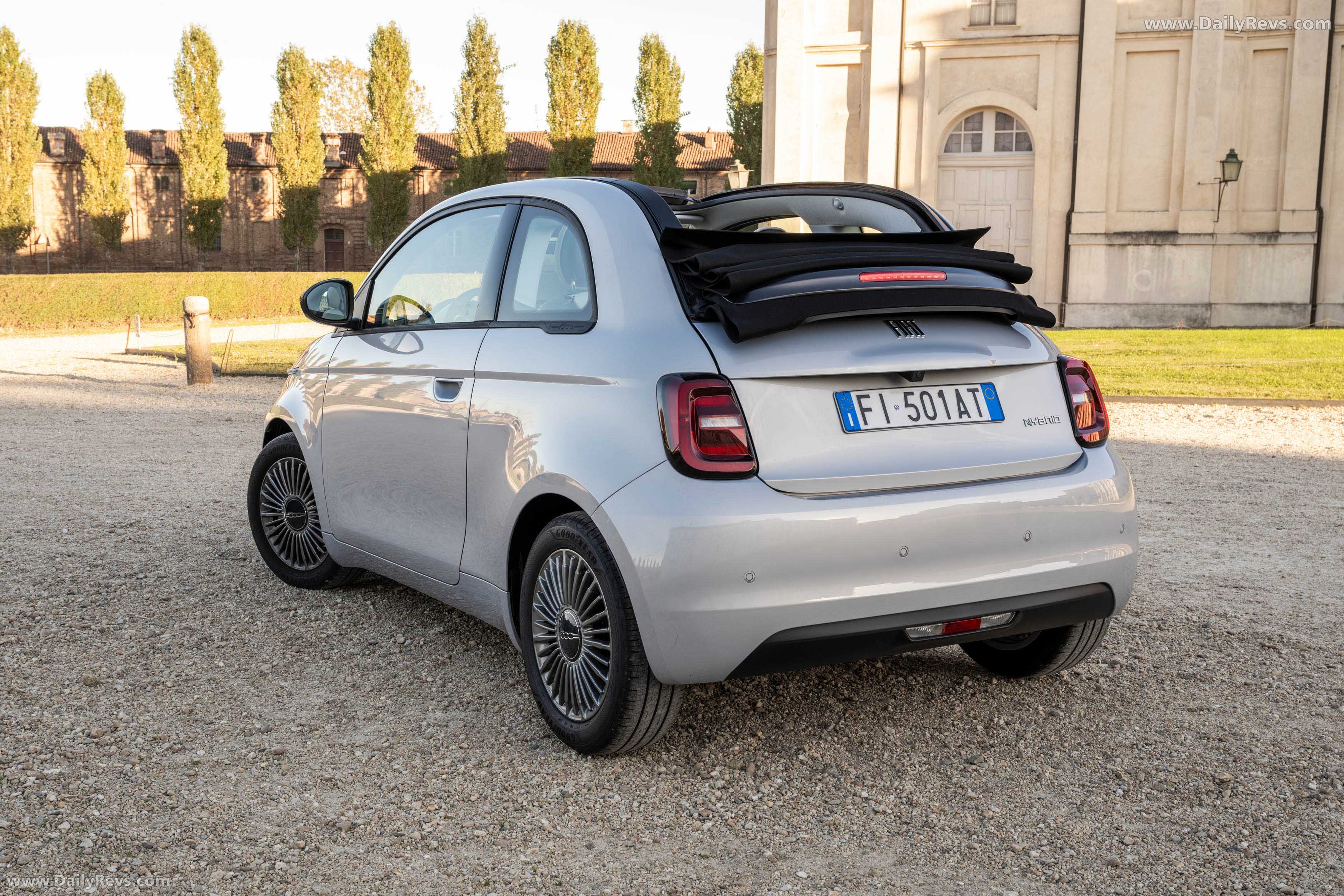Erstaunlich Fiat 500 Hybrid Reichweite Fotos