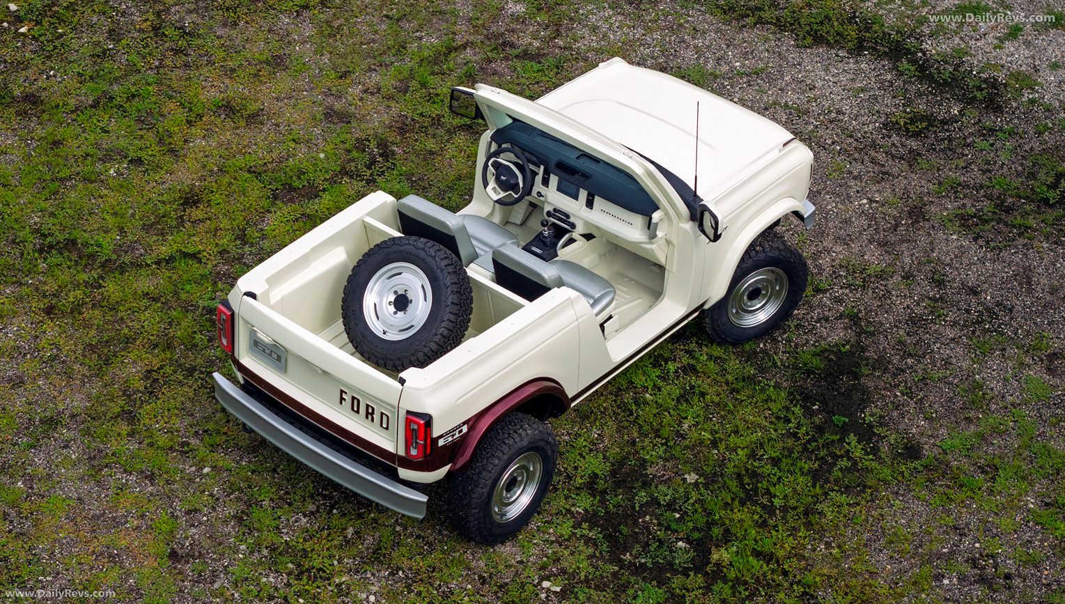 2025 Ford Bronco Roadster Concept - Ford Reimagines The 1966 U13 ...