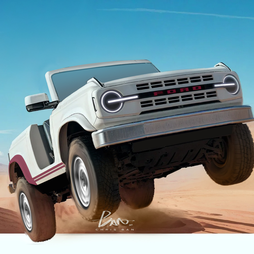 2025 Ford Bronco Roadster Concept - Ford Reimagines The 1966 U13 ...