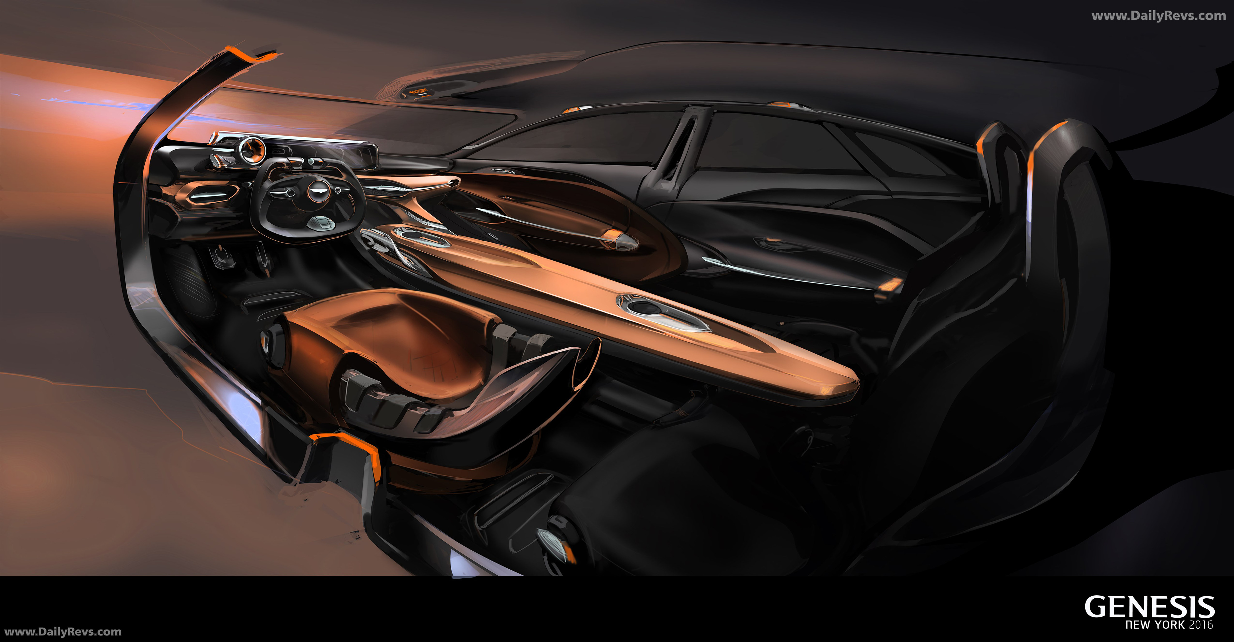 2016 Genesis New York Concept - Aiming for the Compact Luxury Segment ...