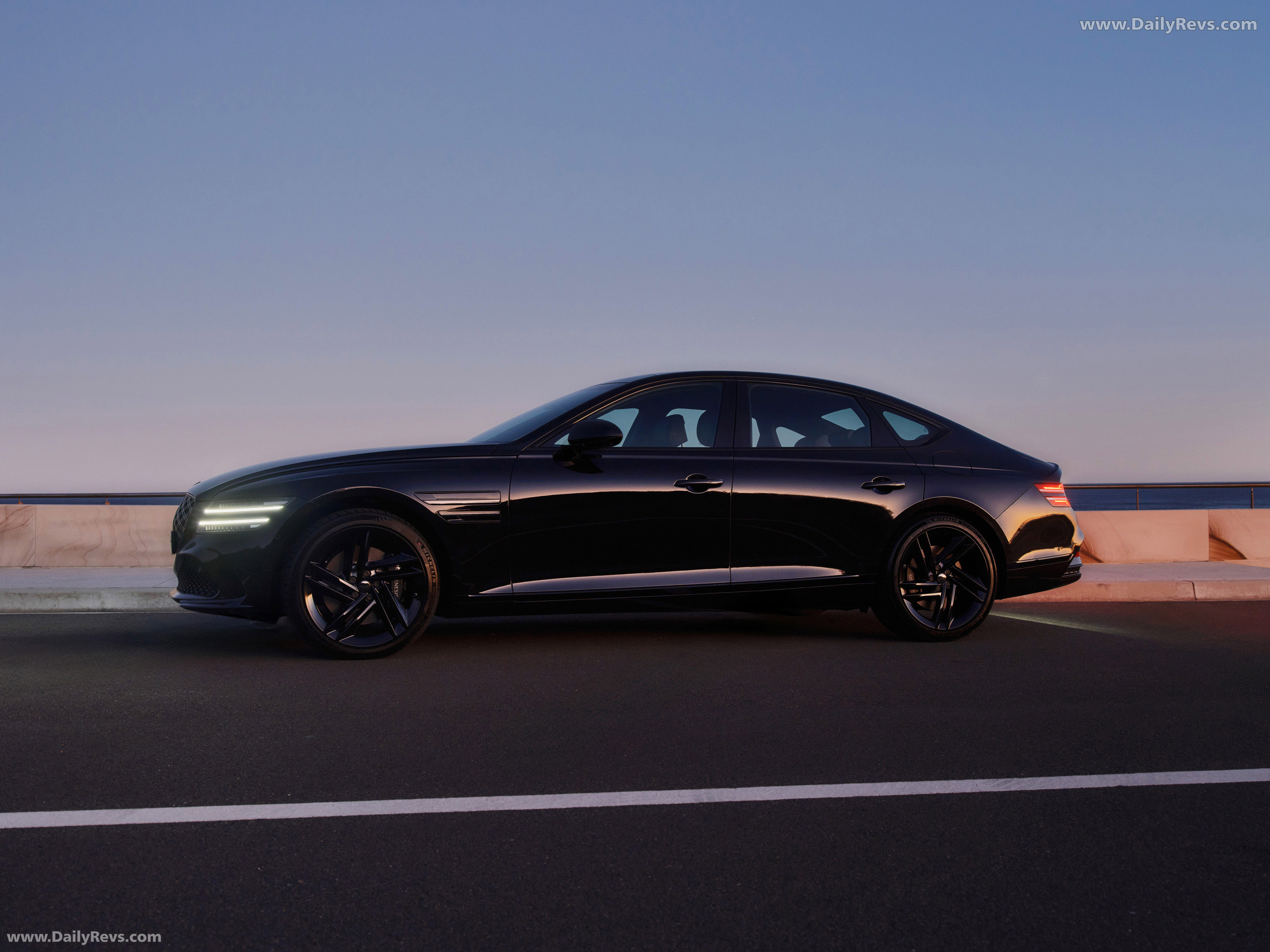 2026 Genesis G80 Black - Darker, More Assertive Presence - DailyRevs