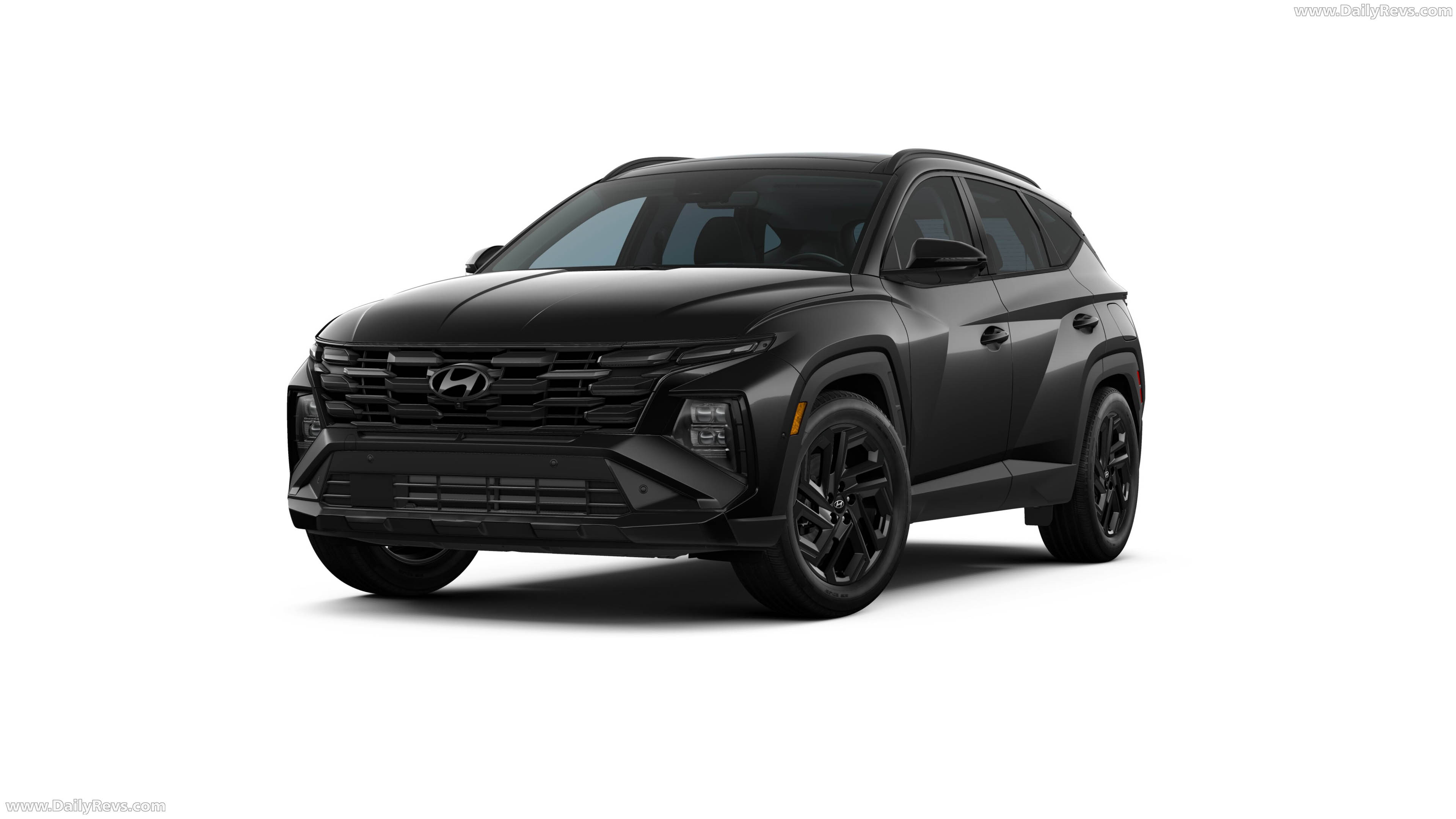 Hyundai Gives the Tucson Hybrid a Darker Look - DailyRevs