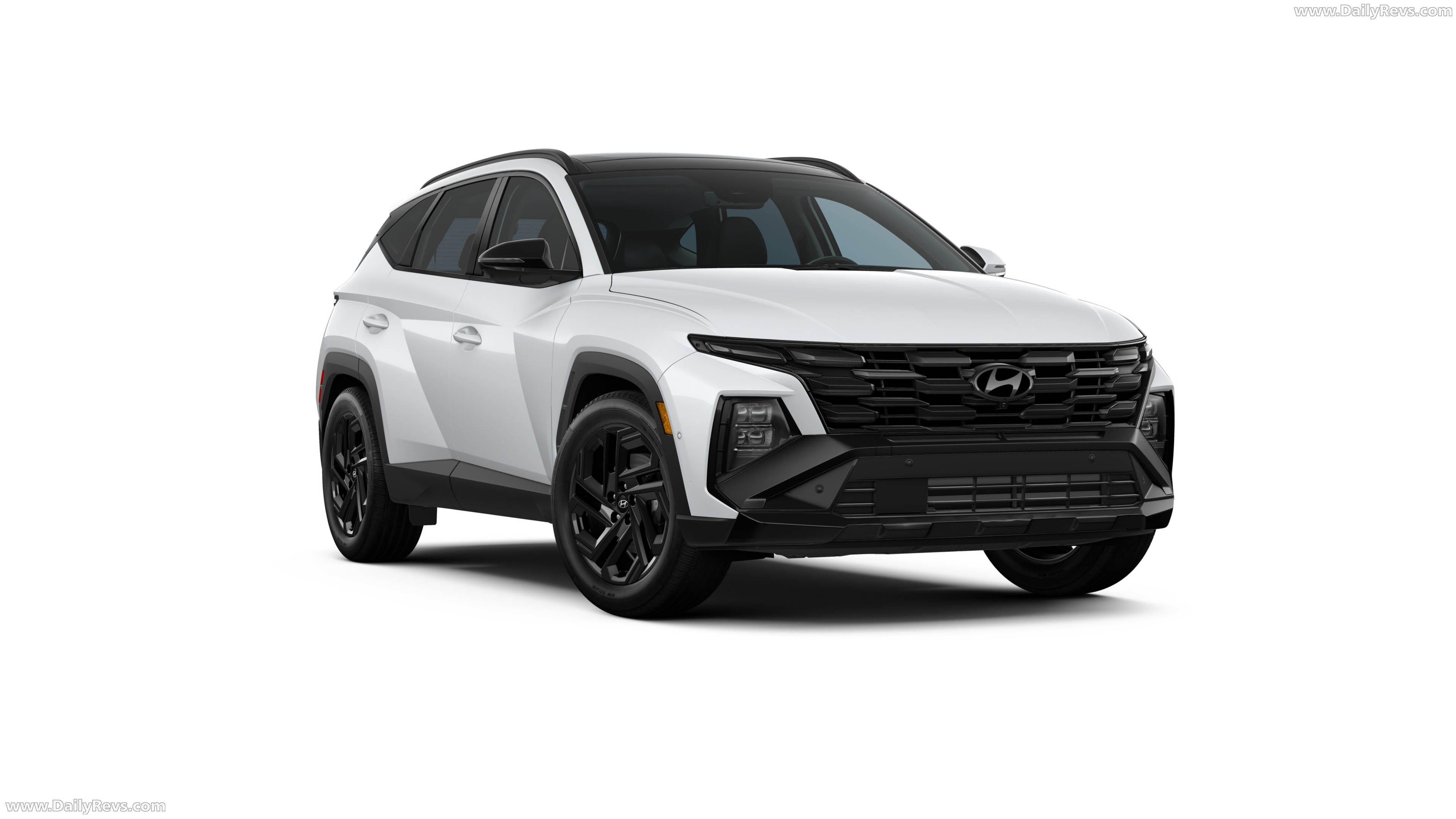 Hyundai Gives the Tucson Hybrid a Darker Look - DailyRevs