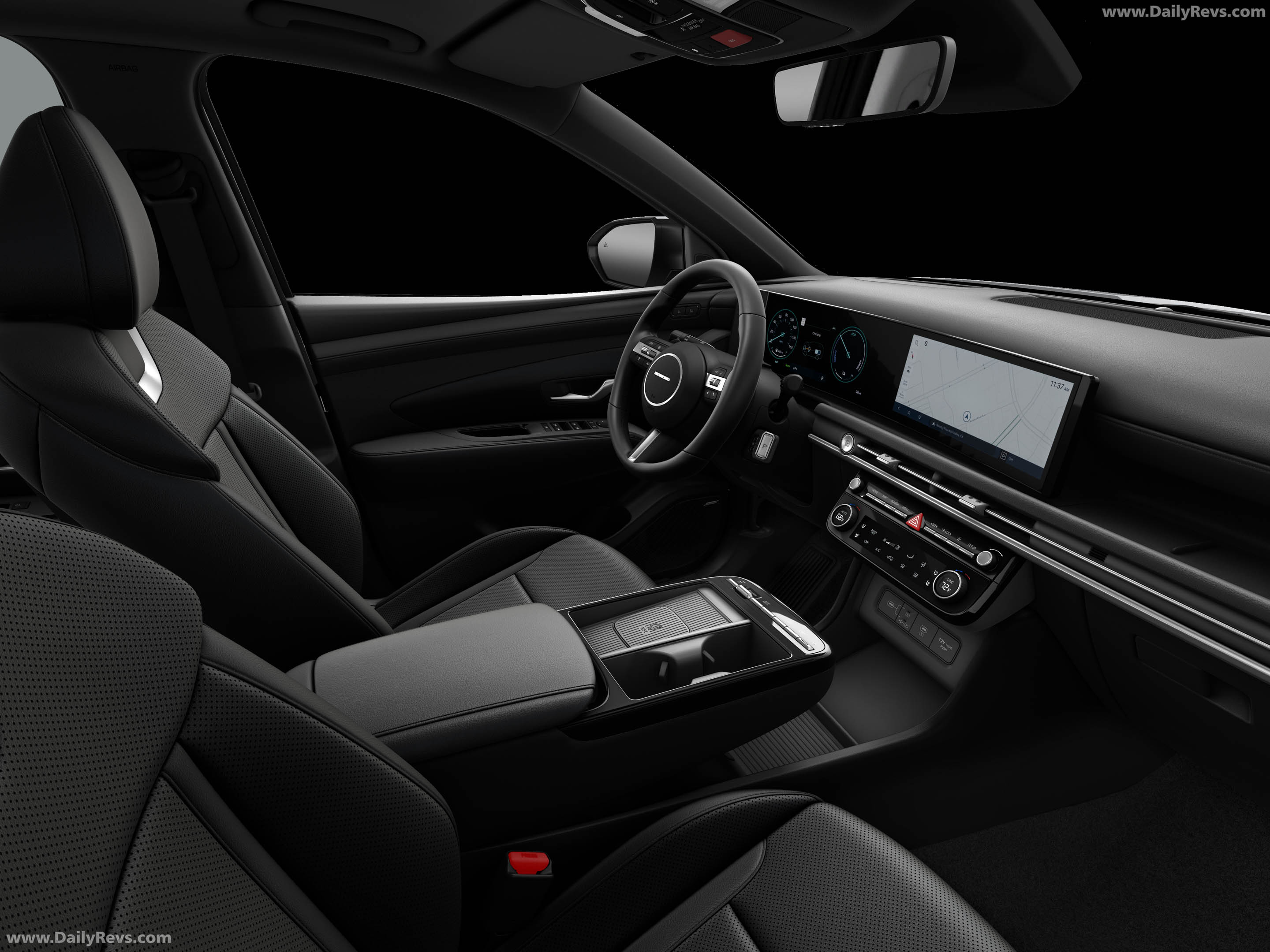 Hyundai Gives the Tucson Hybrid a Darker Look - DailyRevs