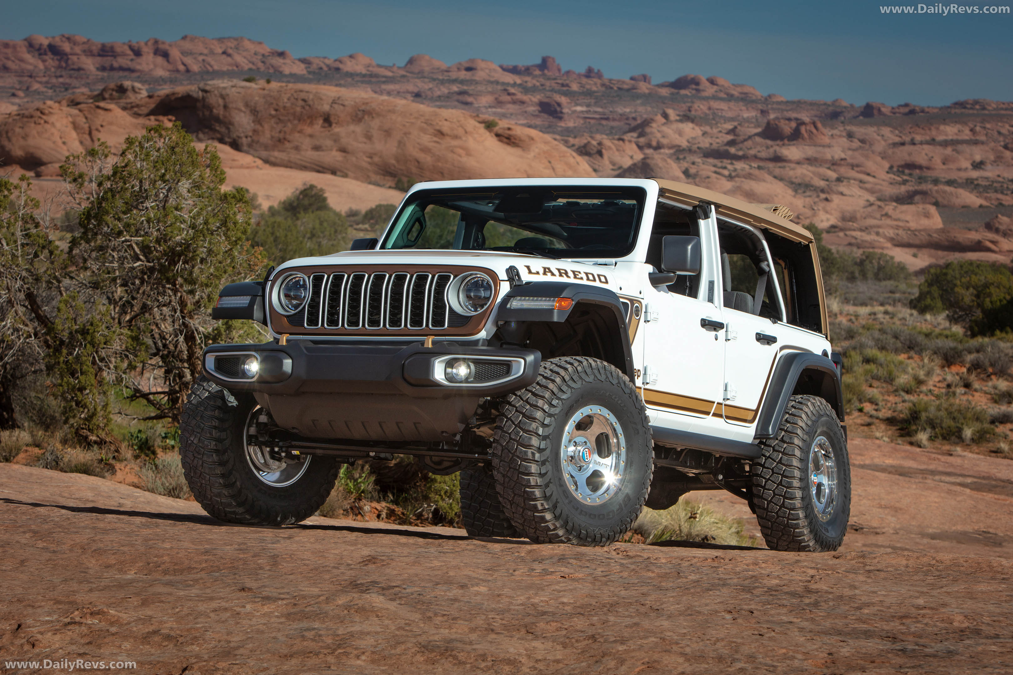 Jeep Wrangler Laredo Concept - Built on a Willys foundation and ...