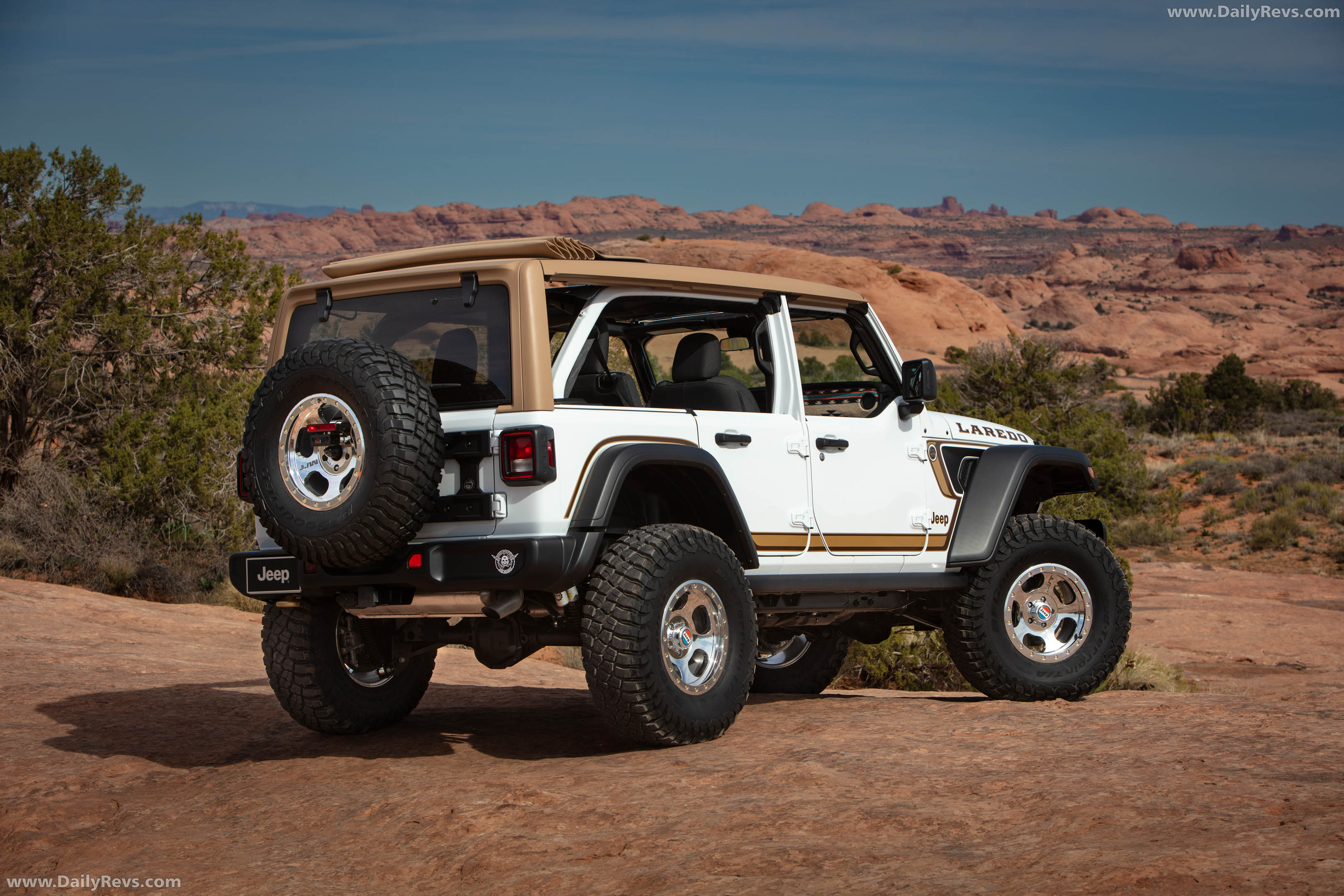 Jeep Wrangler Laredo Concept - Built on a Willys foundation and ...