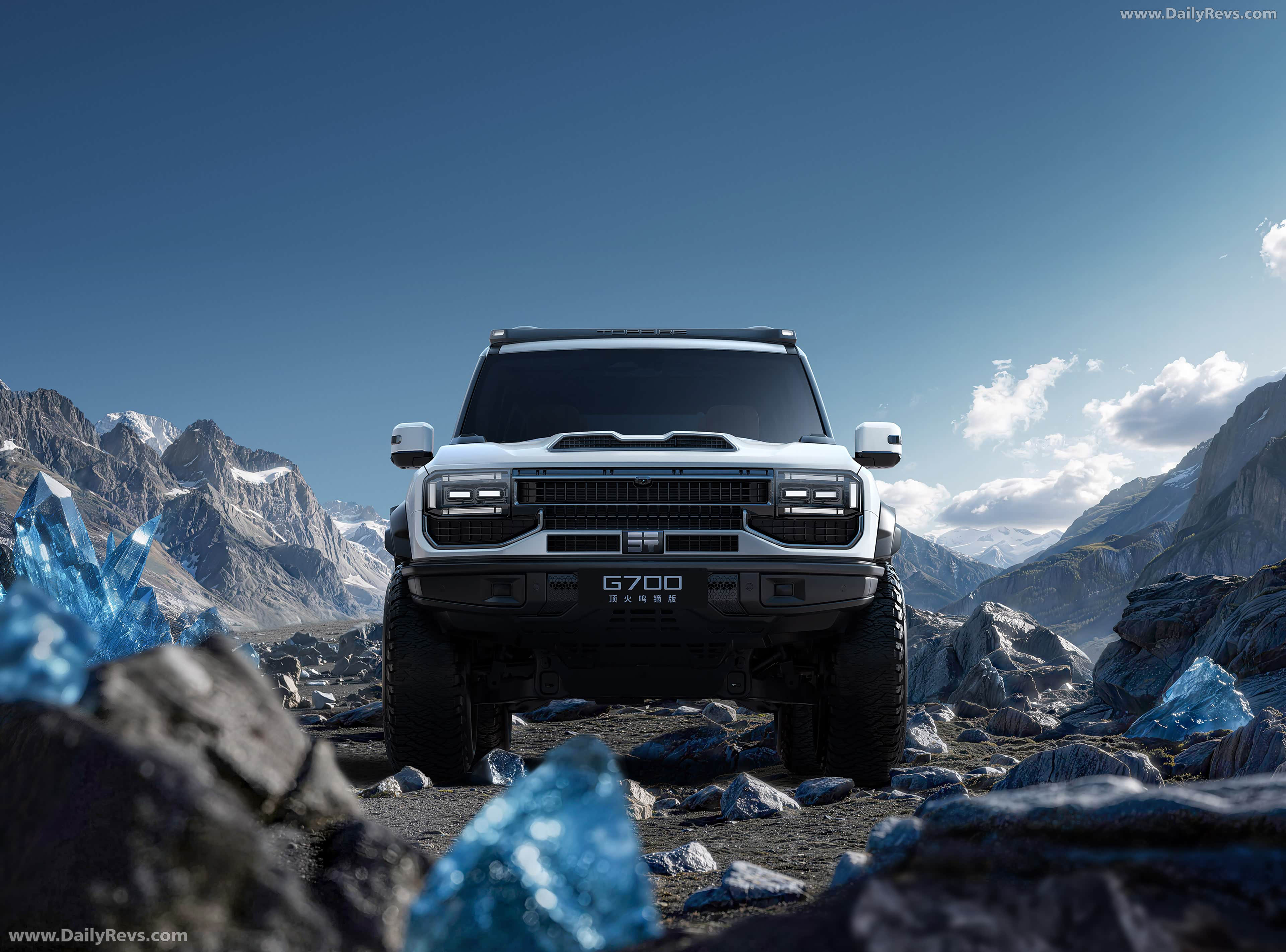 Jetour G700 Top Fire-Sounding Edition with exclusive off-road ...