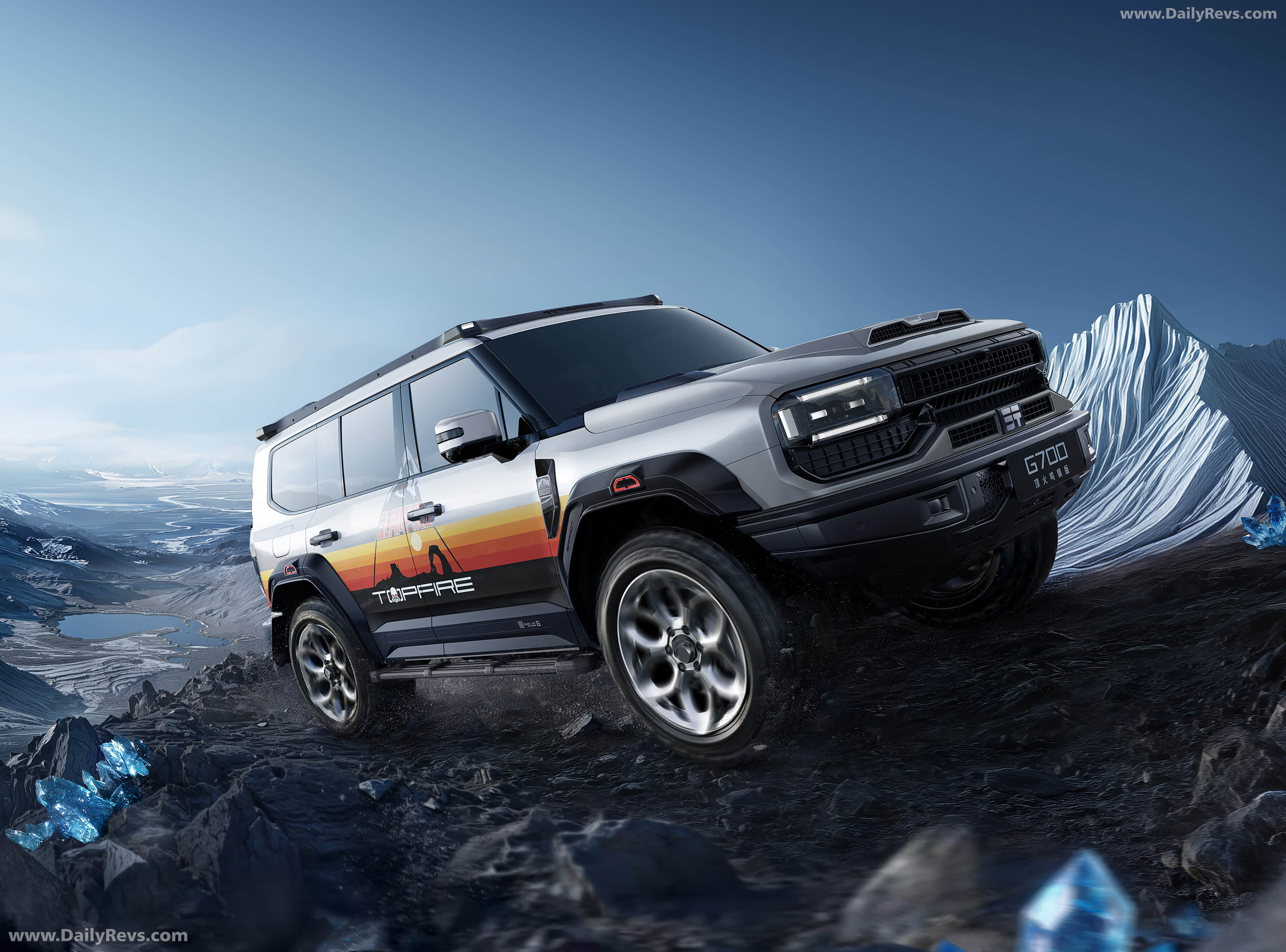 Jetour G700 Top Fire-Sounding Edition with exclusive off-road ...