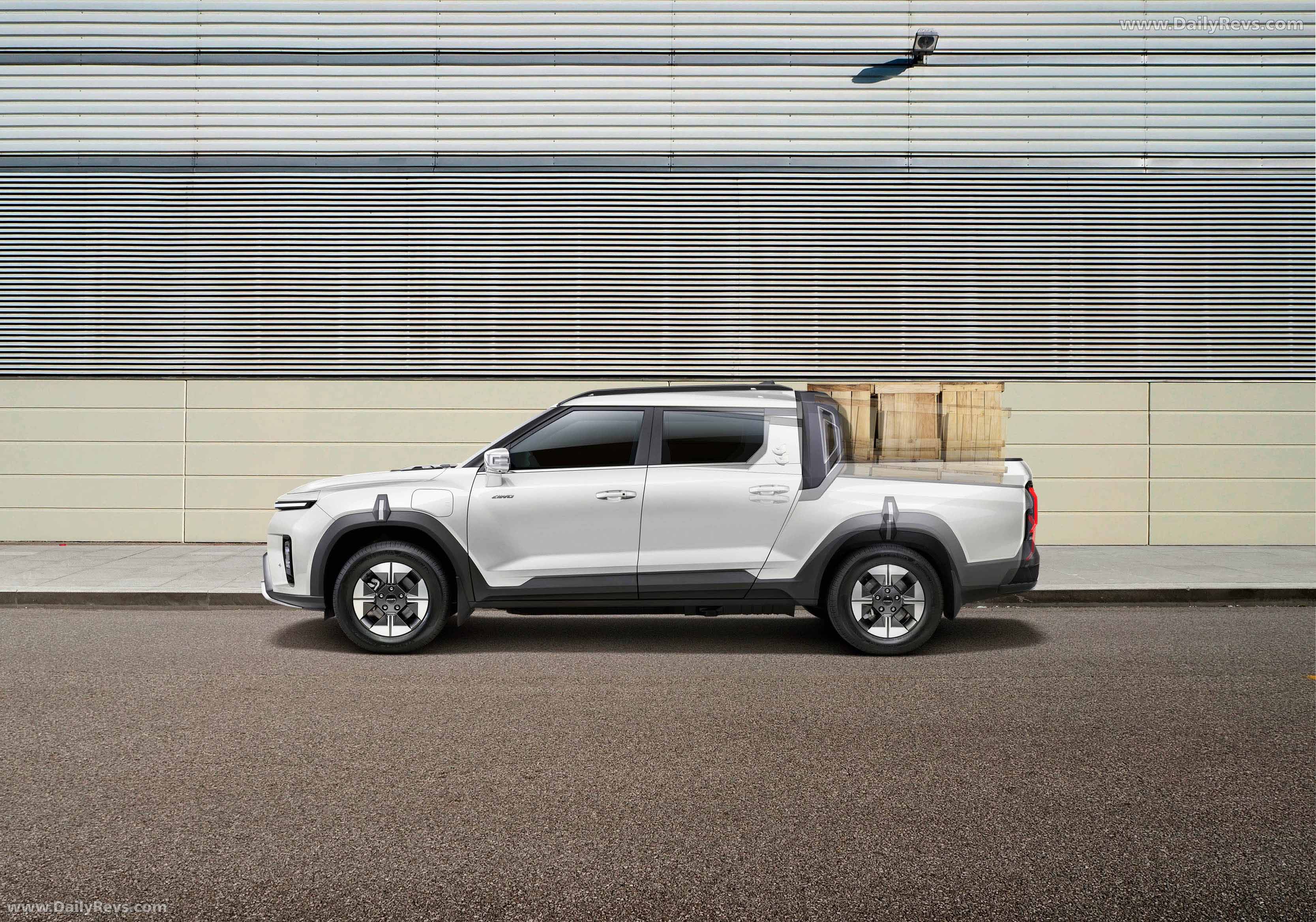 2026 KGM Motors Musso EV debuts as the brand’s first electric ute ...