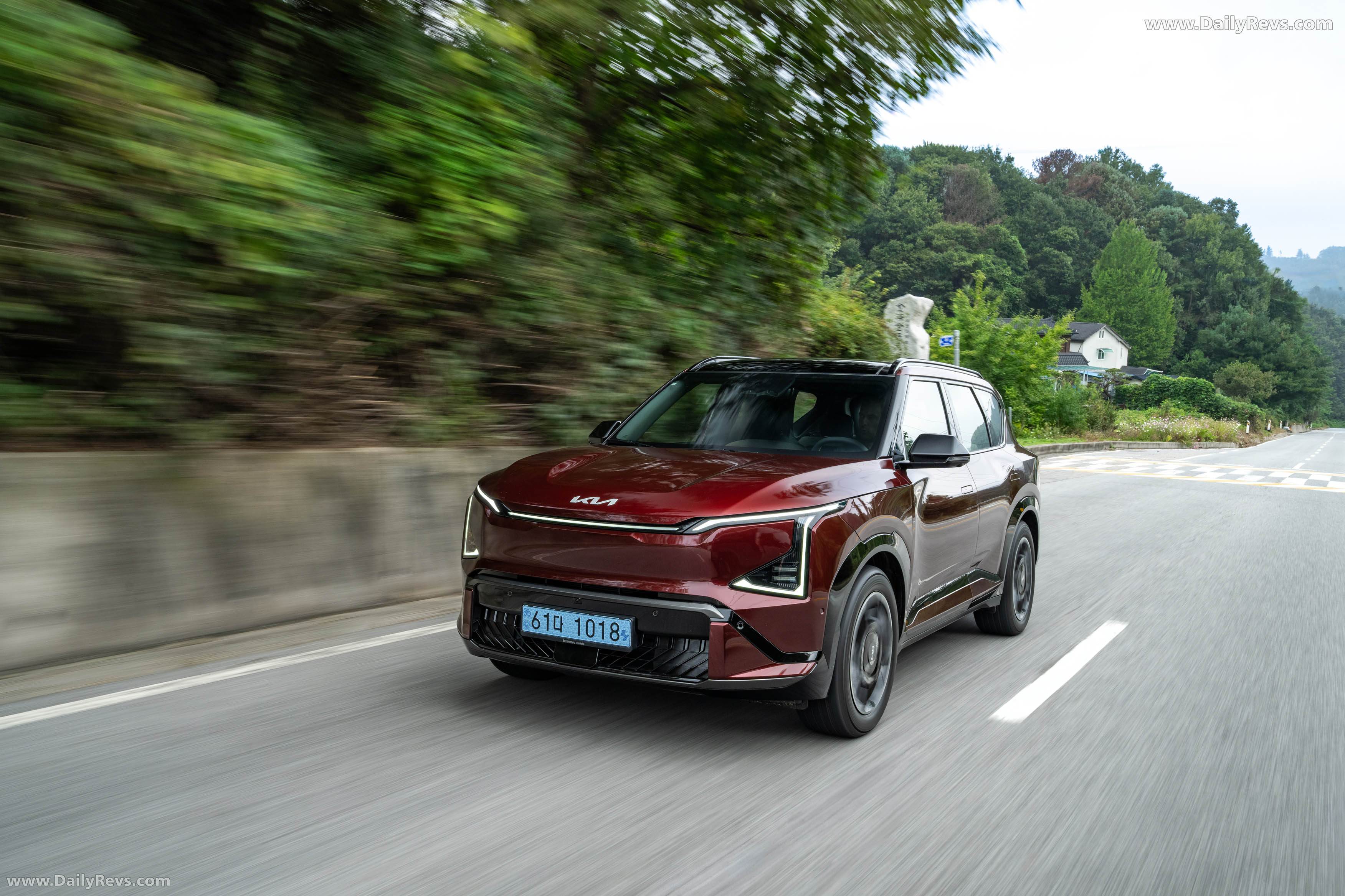 2026 Kia EV5 GT-Line Magma Red - Kia Expands The Brand's Global EV ...