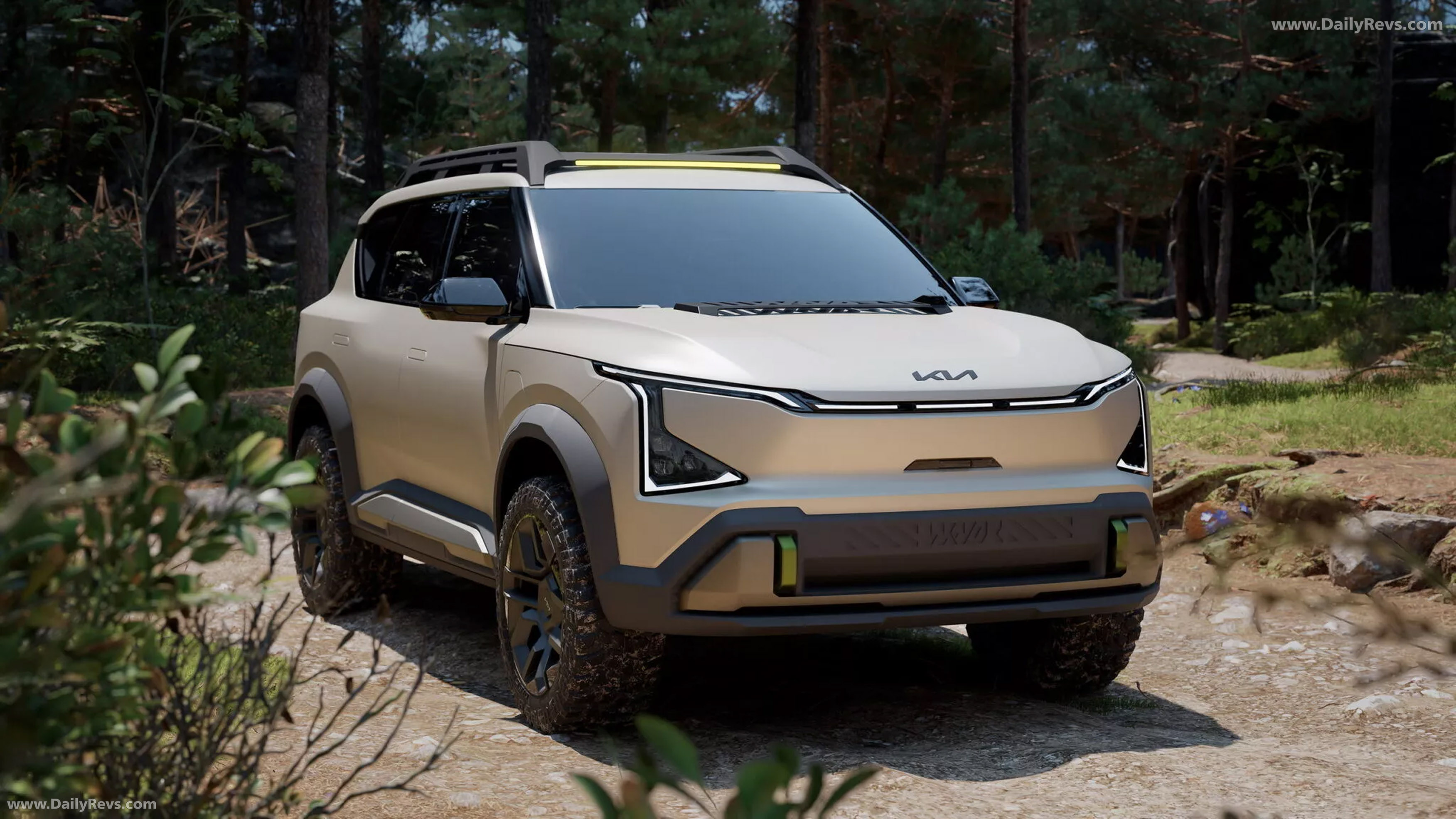2025 Kia EV5 WKNDR Concept Breaks from Urban Style - DailyRevs