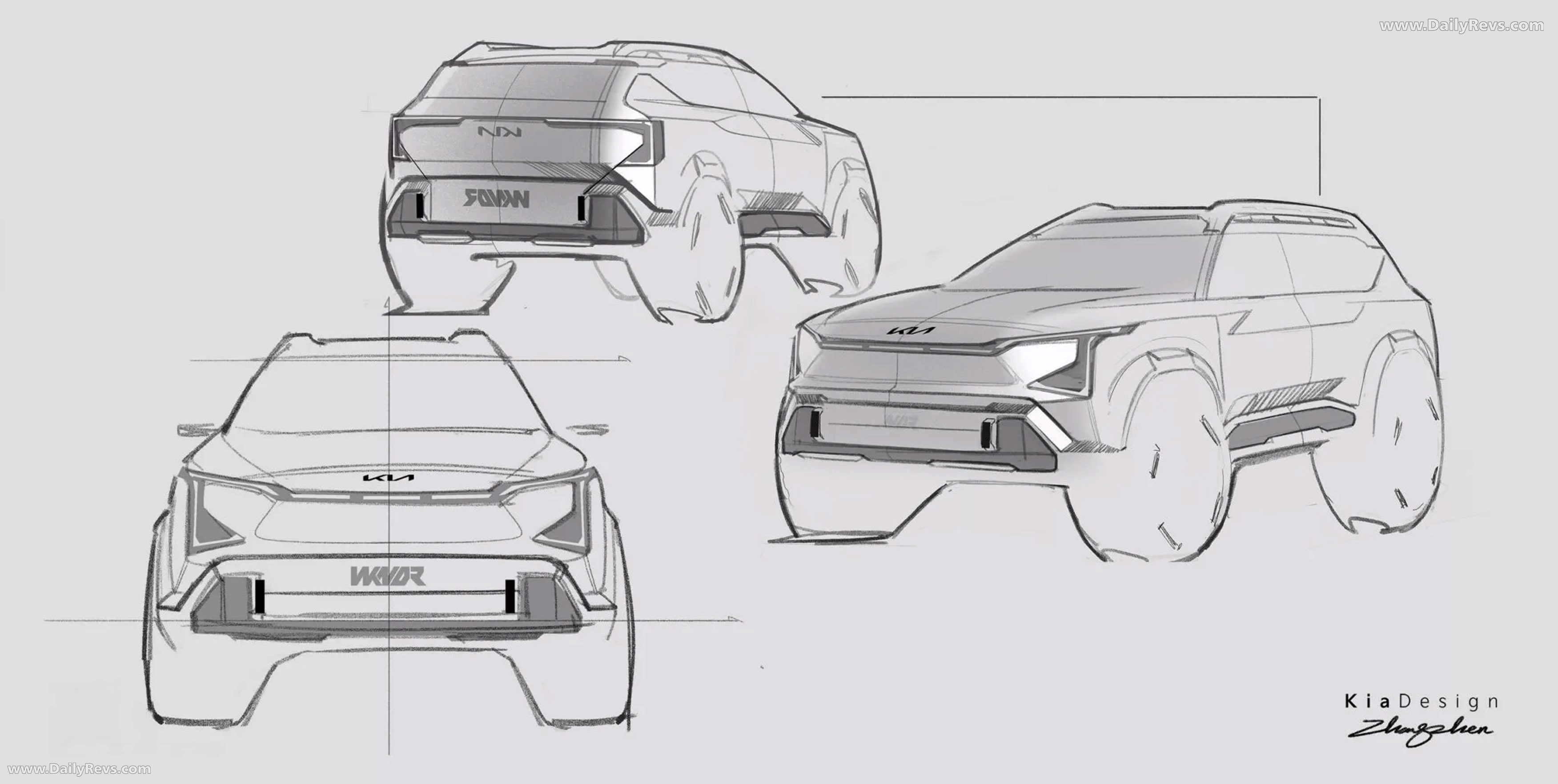 2025 Kia EV5 WKNDR Concept Breaks from Urban Style - DailyRevs