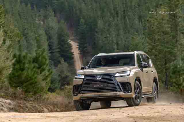2025 Lexus LX 500d Overtrail Australian Version - Diesel-Powered ...