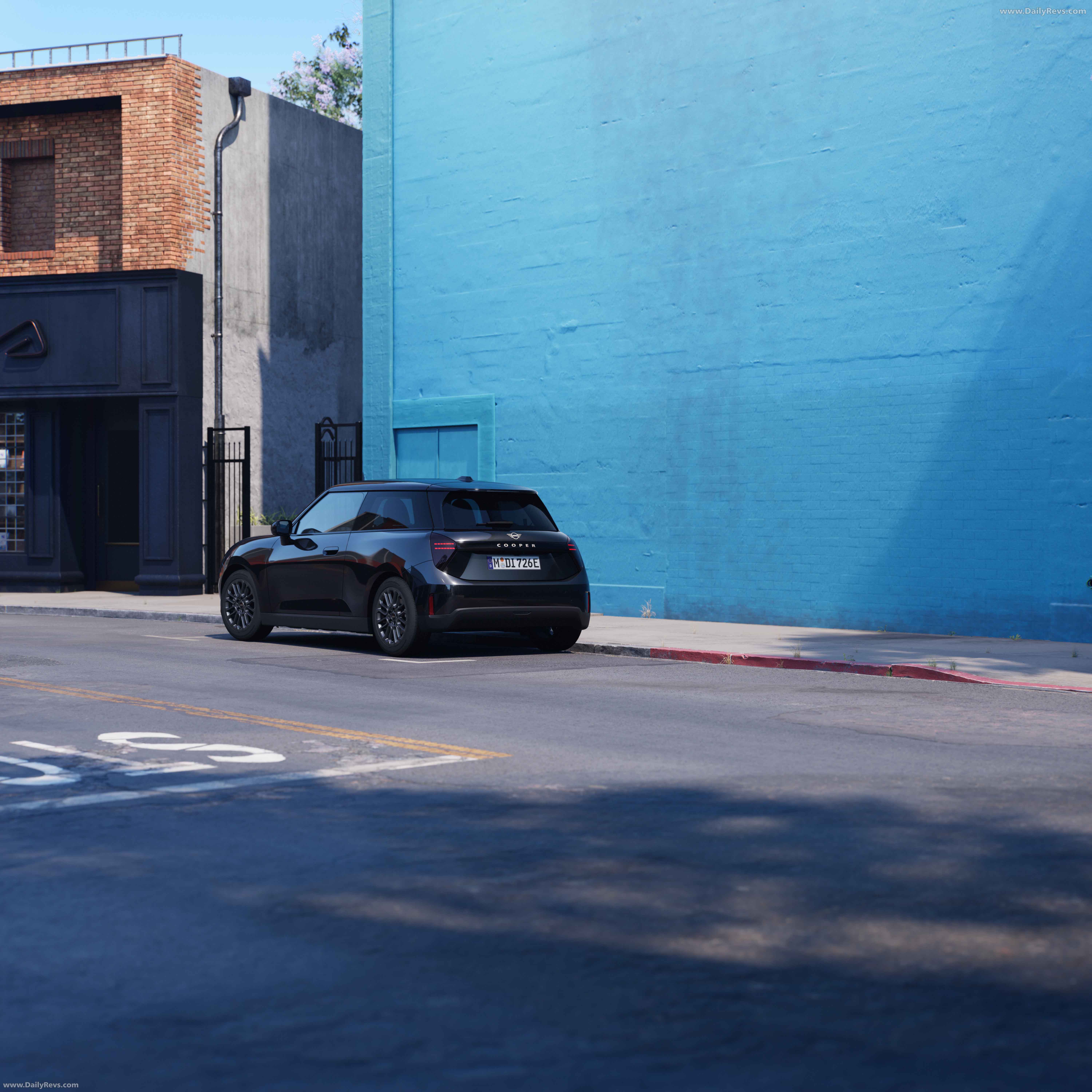 2025 MINI Cooper SE Monochrome Pack - Introduces A Refined Black-and ...