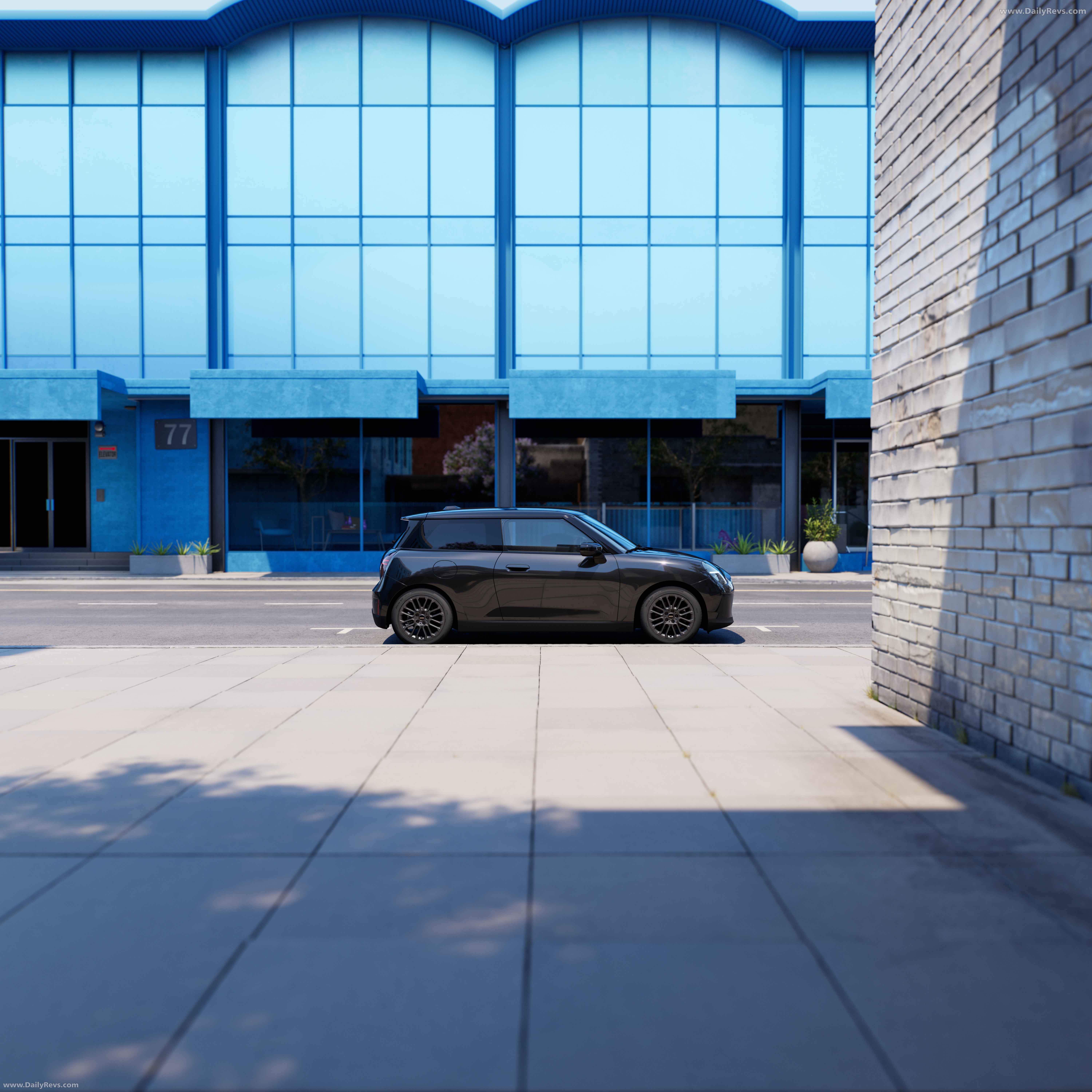 2025 MINI Cooper SE Monochrome Pack - Introduces A Refined Black-and ...