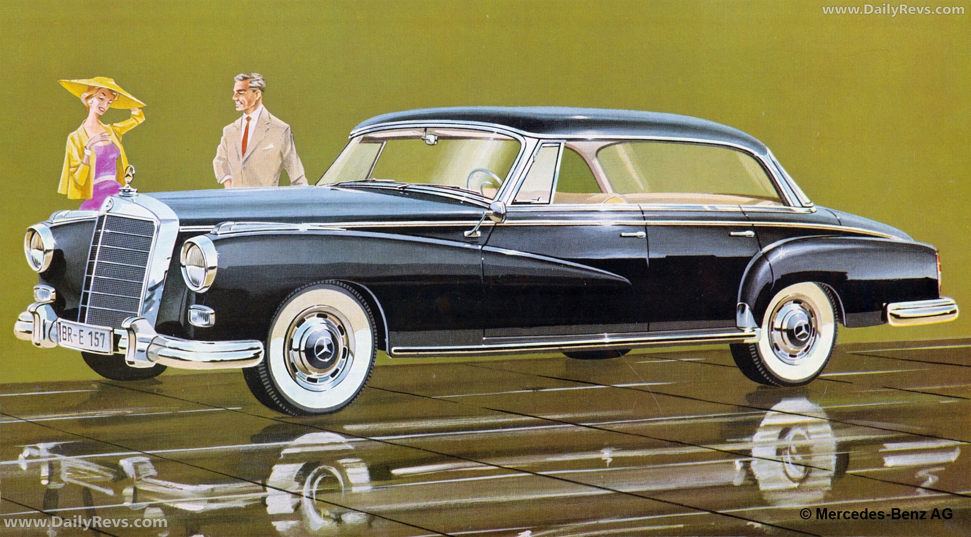 1959 Mercedes-Benz 300d W189 - Hardtop Elegance - DailyRevs