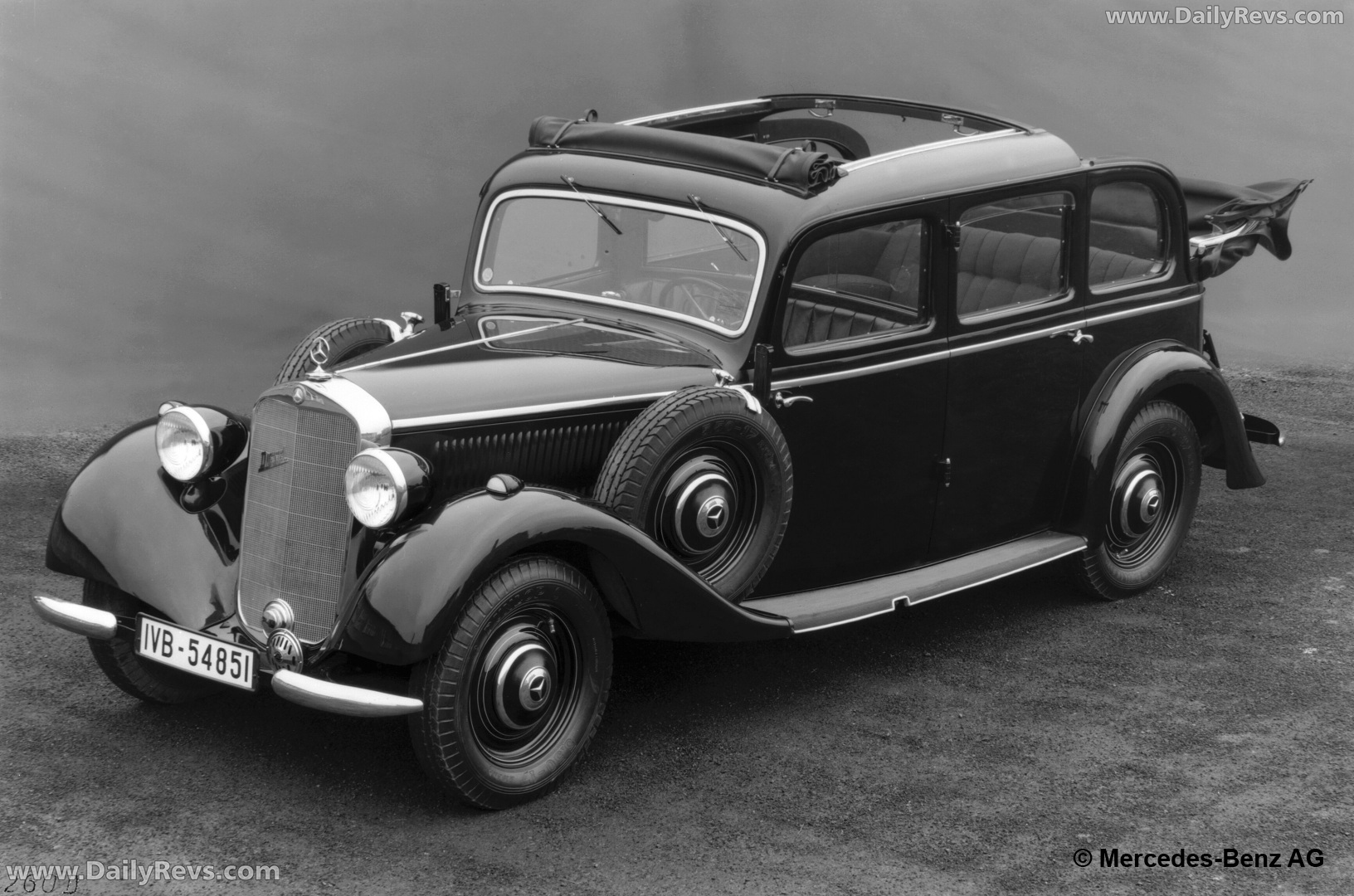 1936 Mercedes-Benz 260D W138- World’s First Production Diesel Car ...