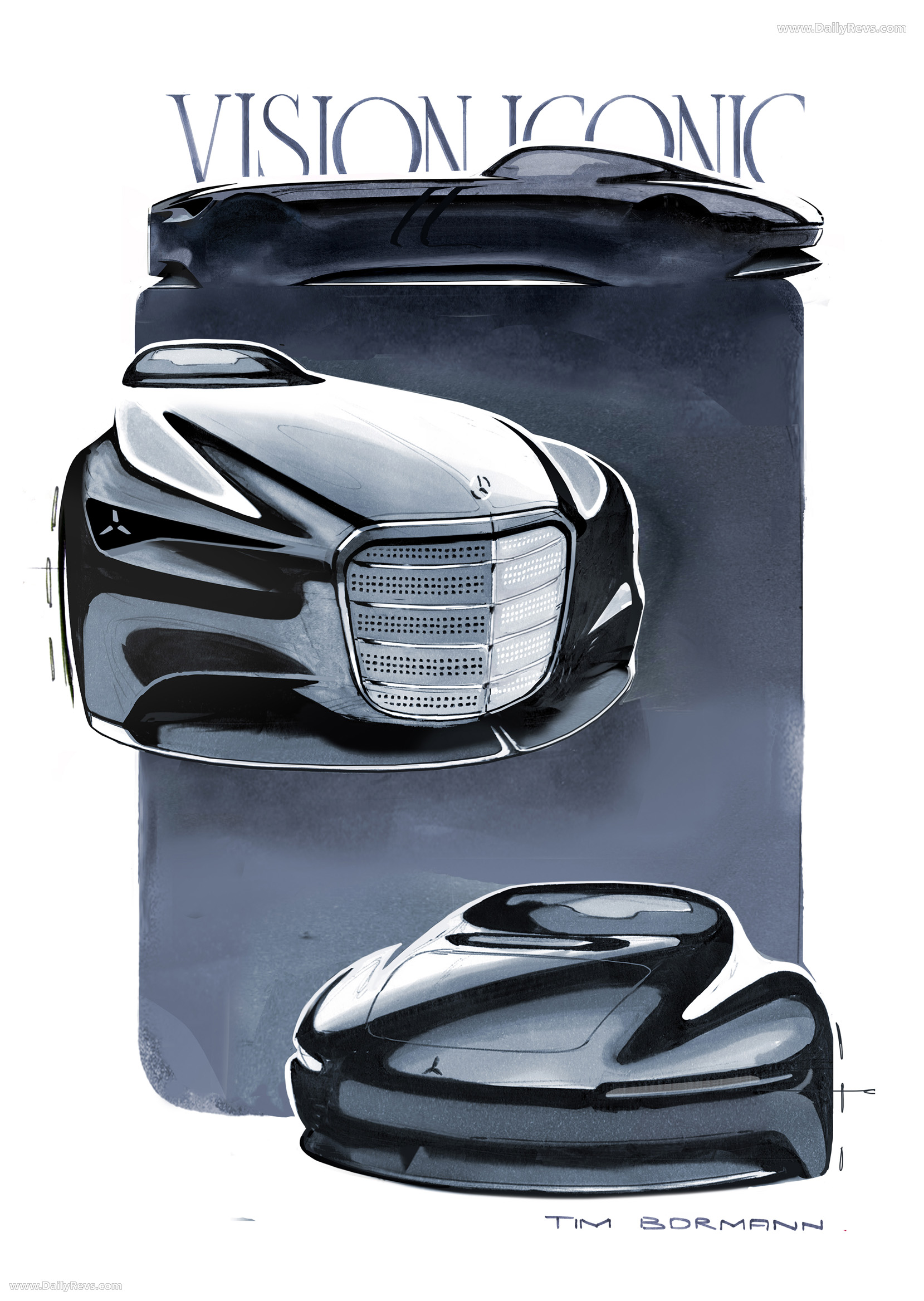 2025 Mercedes-Benz Vision Iconic Concept - A Tribute To Heritage, A ...