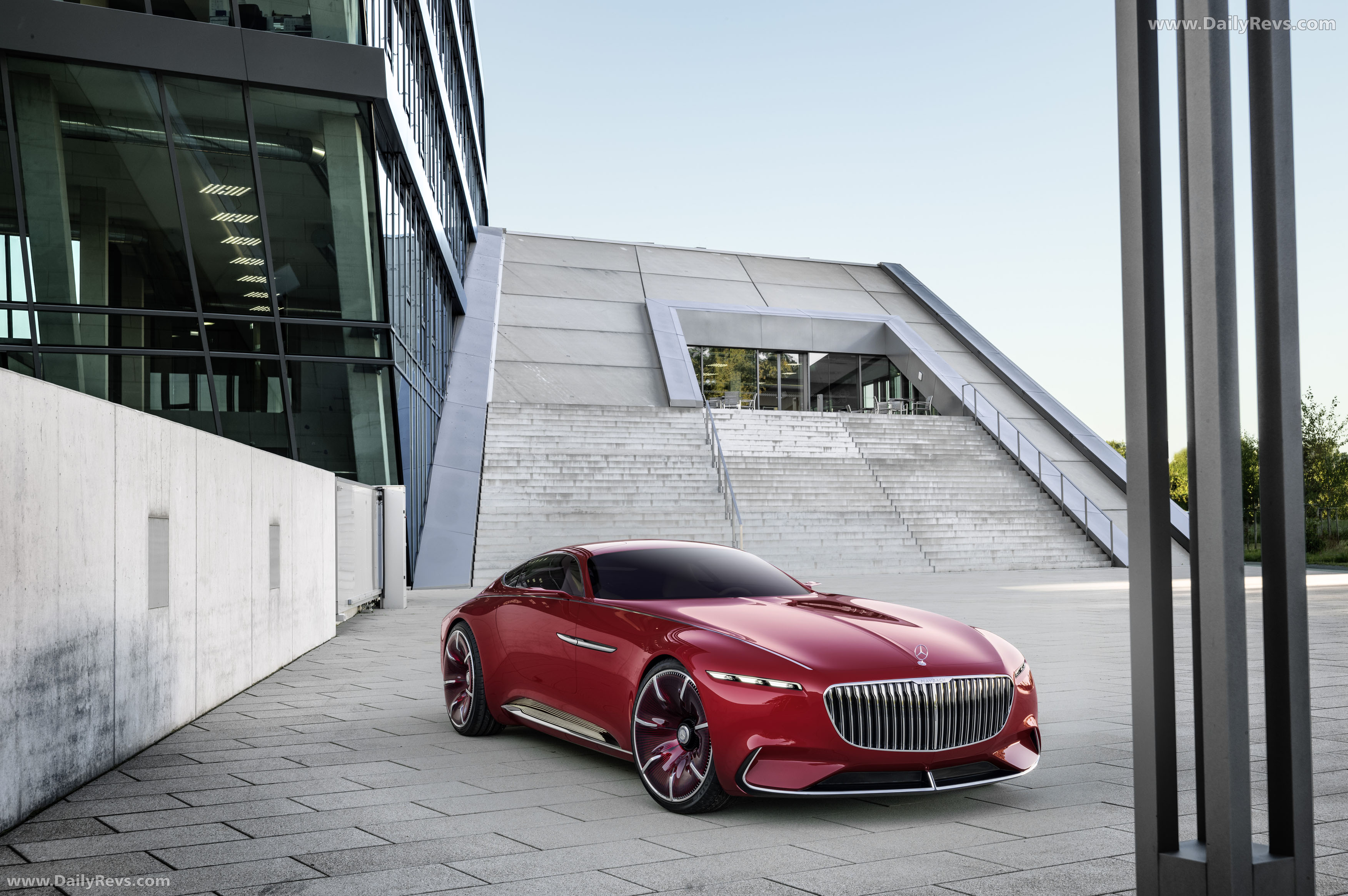 2016 Mercedes-Maybach Vision 6 Concept - All-Electric Grand Coupé ...