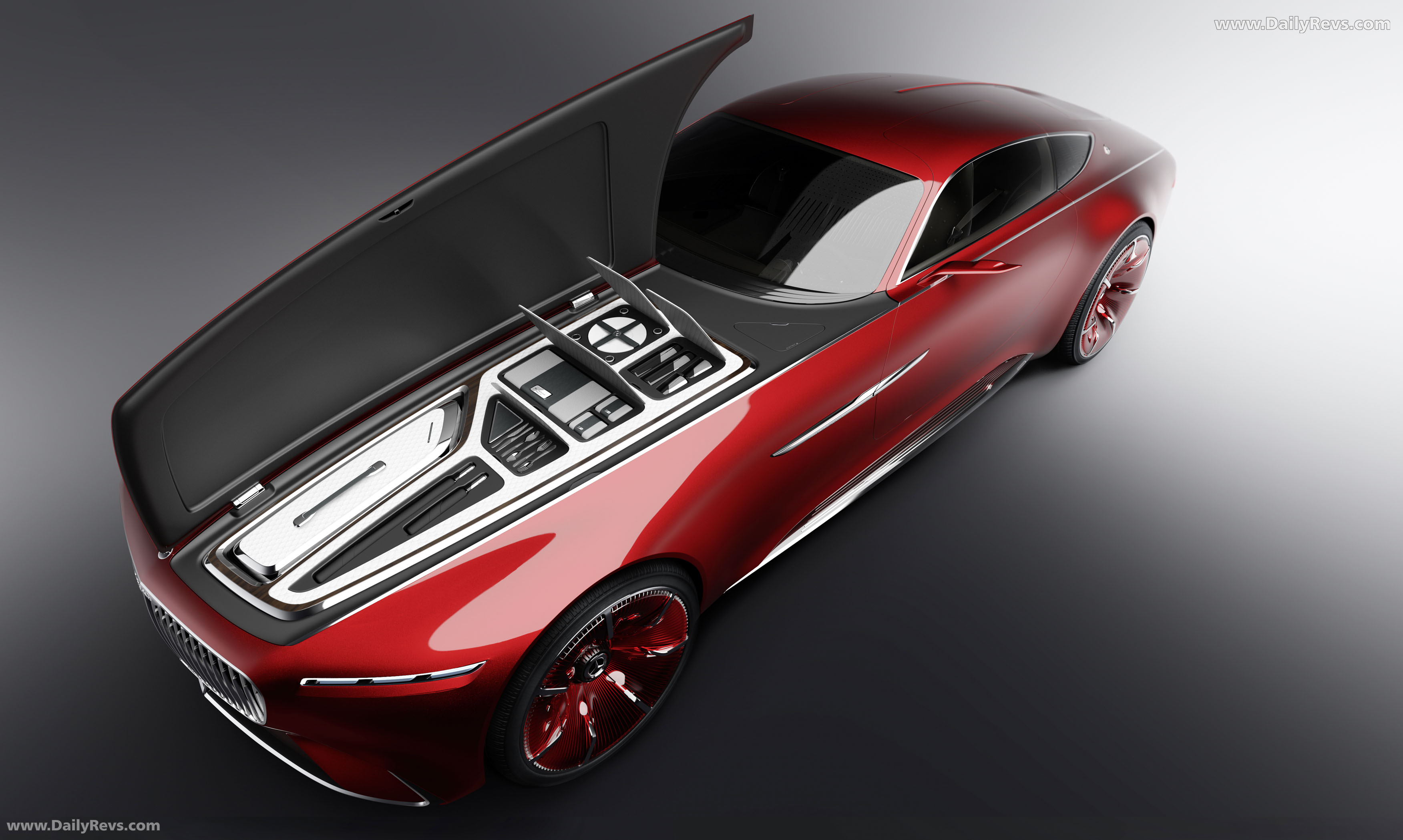 2016 Mercedes-Maybach Vision 6 Concept - All-Electric Grand Coupé ...