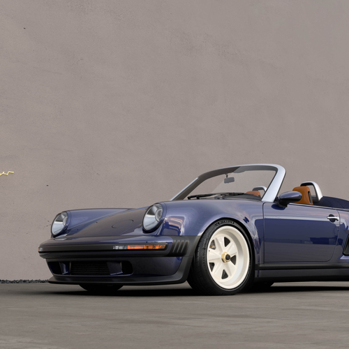 Porsche 911 Carrera Cabriolet Reimagined by Singer - DailyRevs