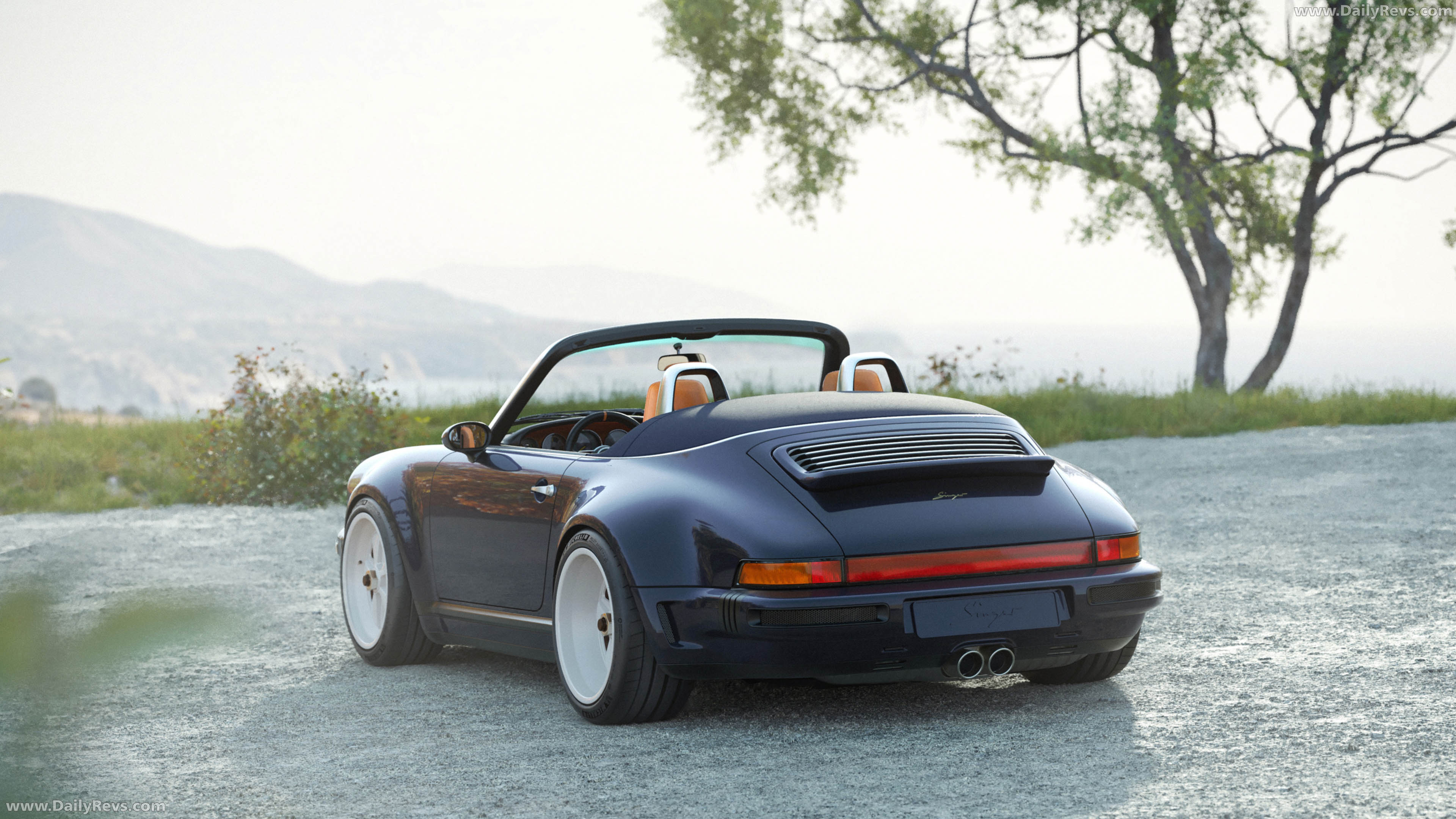 Porsche 911 Carrera Cabriolet Reimagined by Singer - DailyRevs