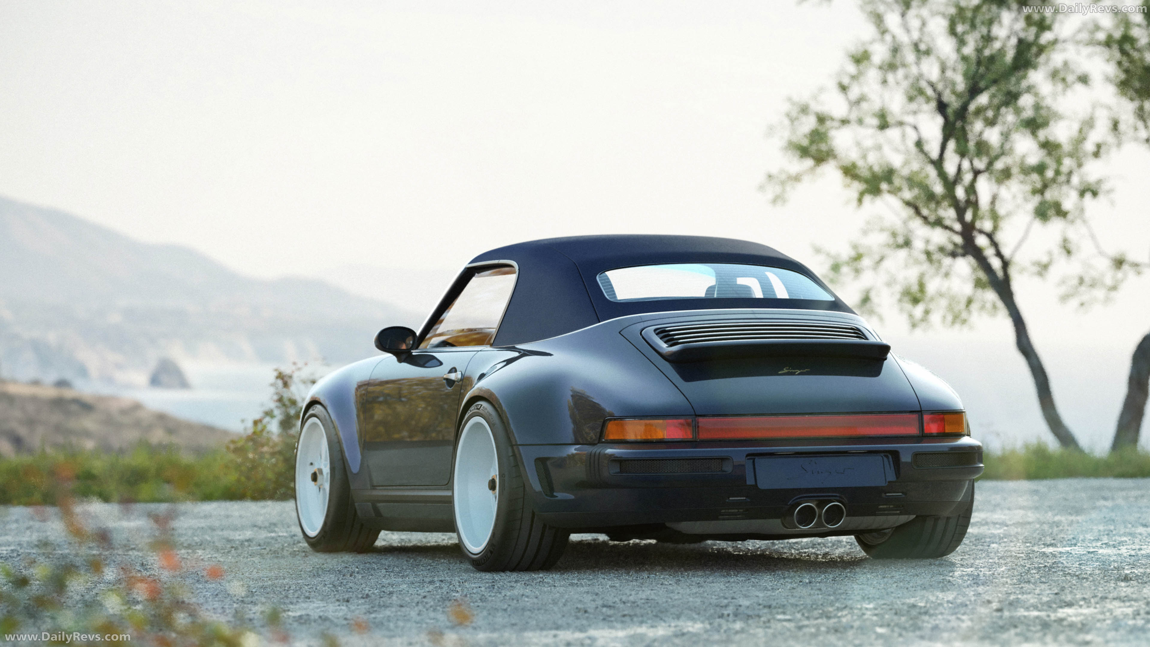 Porsche 911 Carrera Cabriolet Reimagined by Singer - DailyRevs
