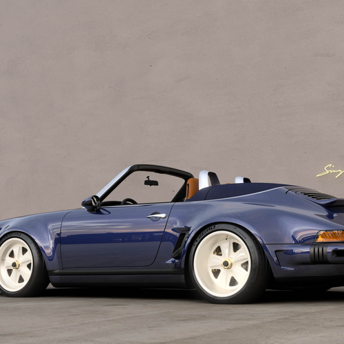Porsche 911 Carrera Cabriolet Reimagined by Singer - DailyRevs