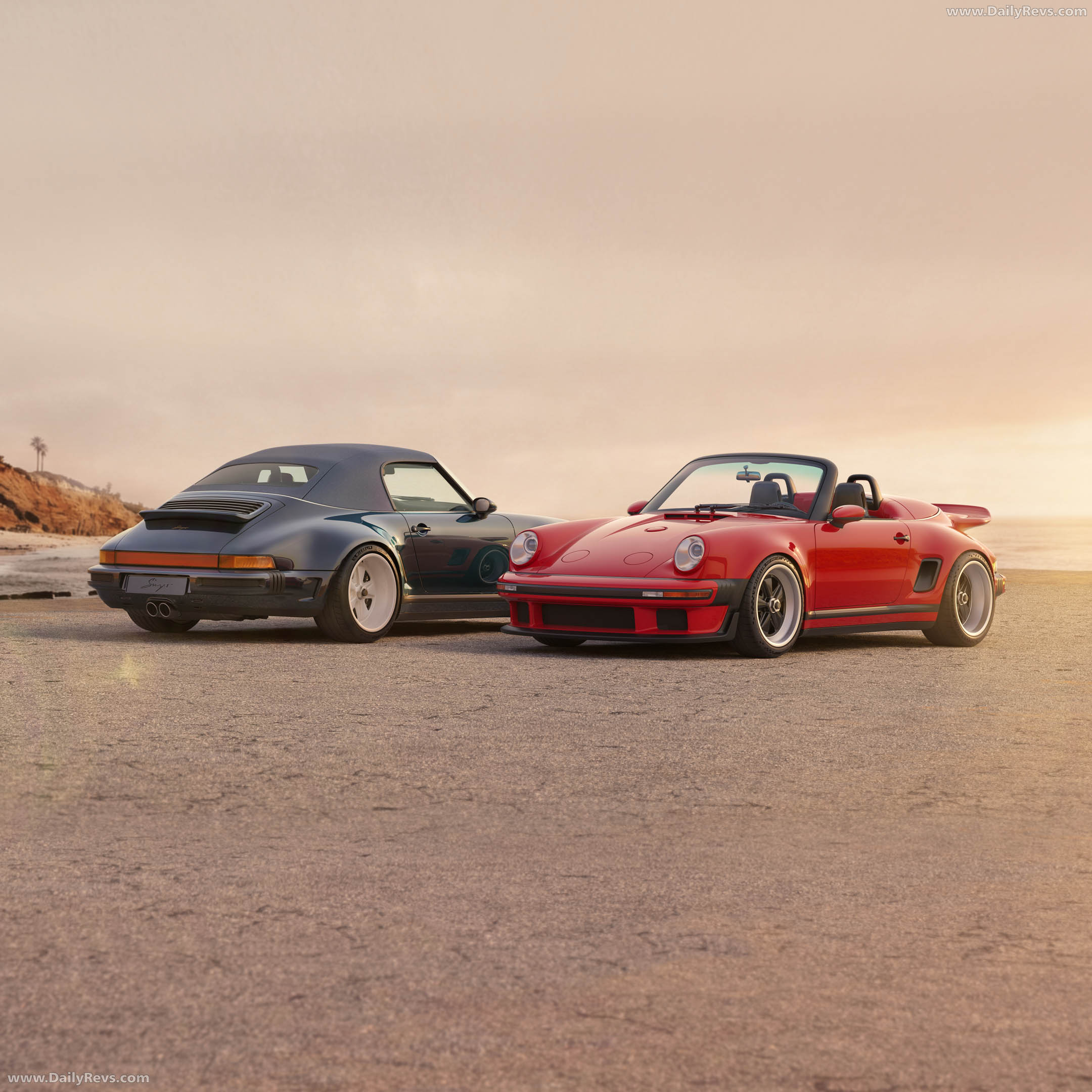 Porsche 911 Carrera Cabriolet Reimagined by Singer - DailyRevs