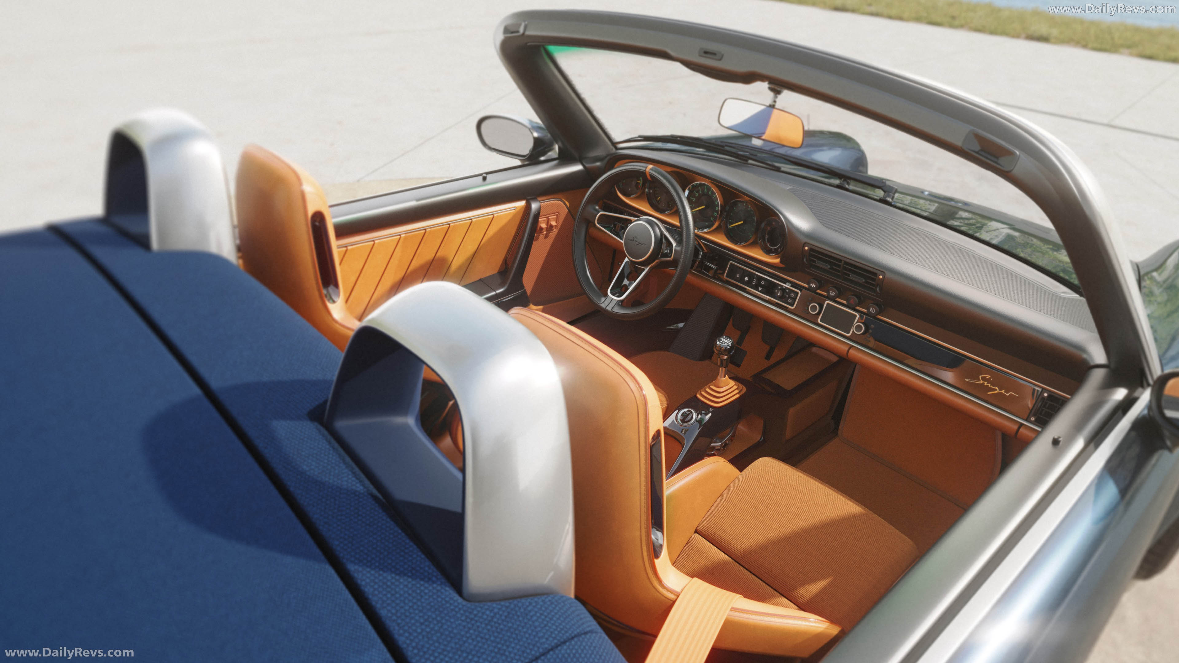 Porsche 911 Carrera Cabriolet Reimagined by Singer - DailyRevs