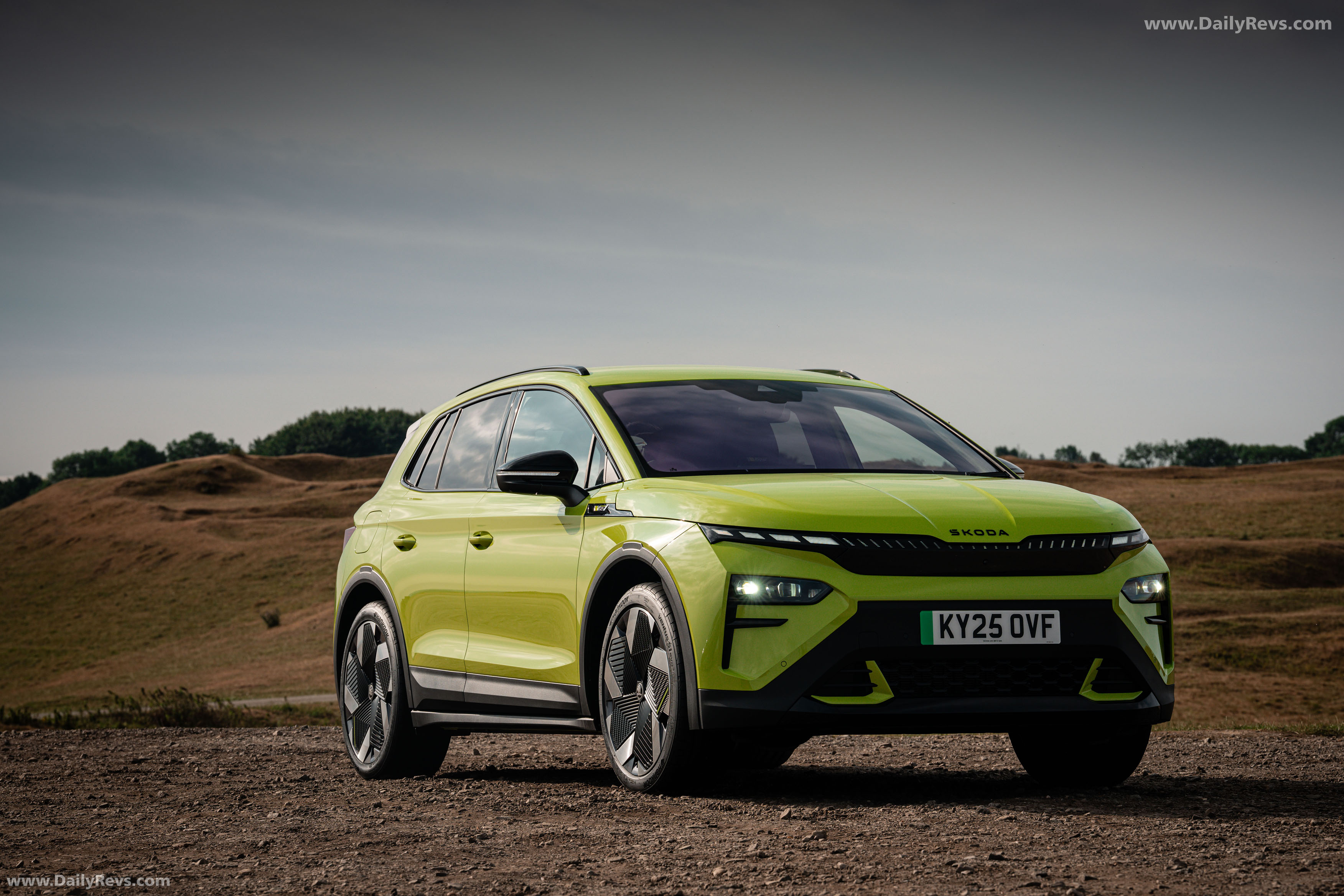 2026 Skoda Elroq RS Hyper Green - An Electric Sporty Compact SUV ...