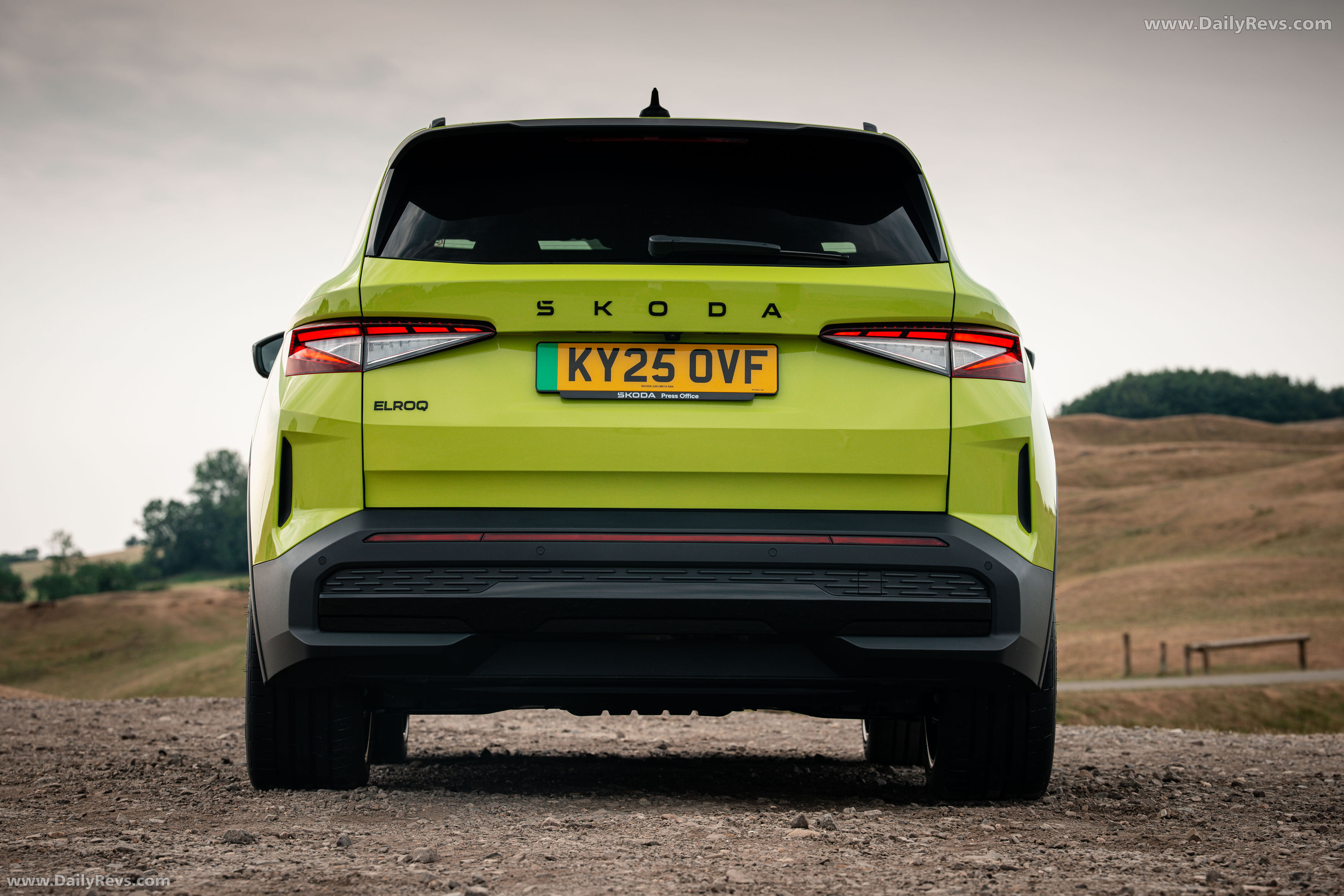 2026 Skoda Elroq RS Hyper Green - An Electric Sporty Compact SUV ...