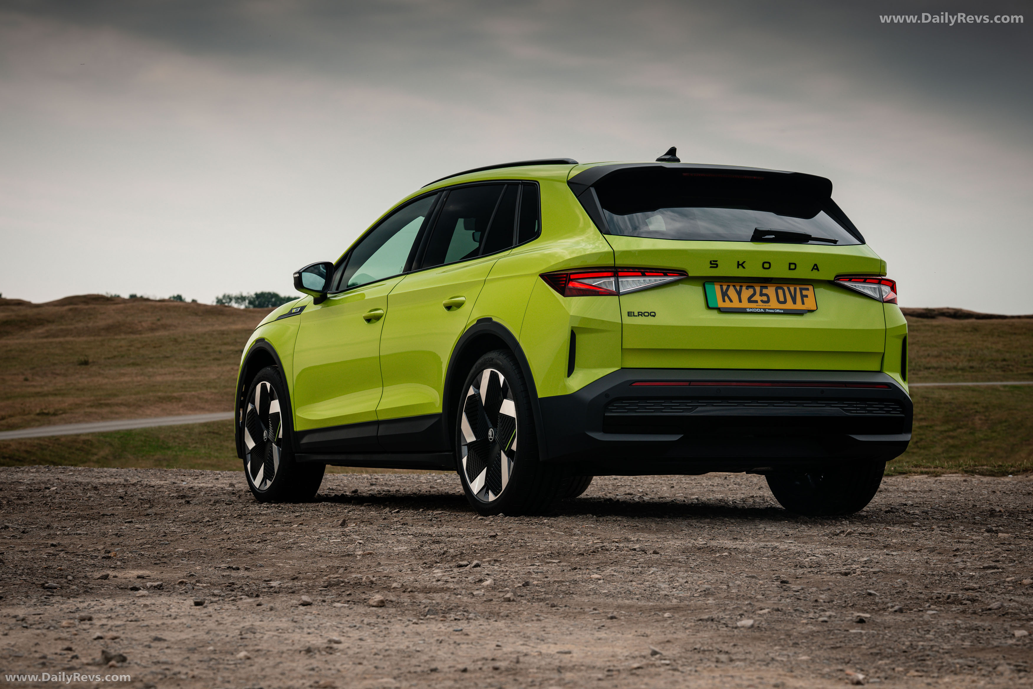 2026 Skoda Elroq RS Hyper Green - An Electric Sporty Compact SUV ...