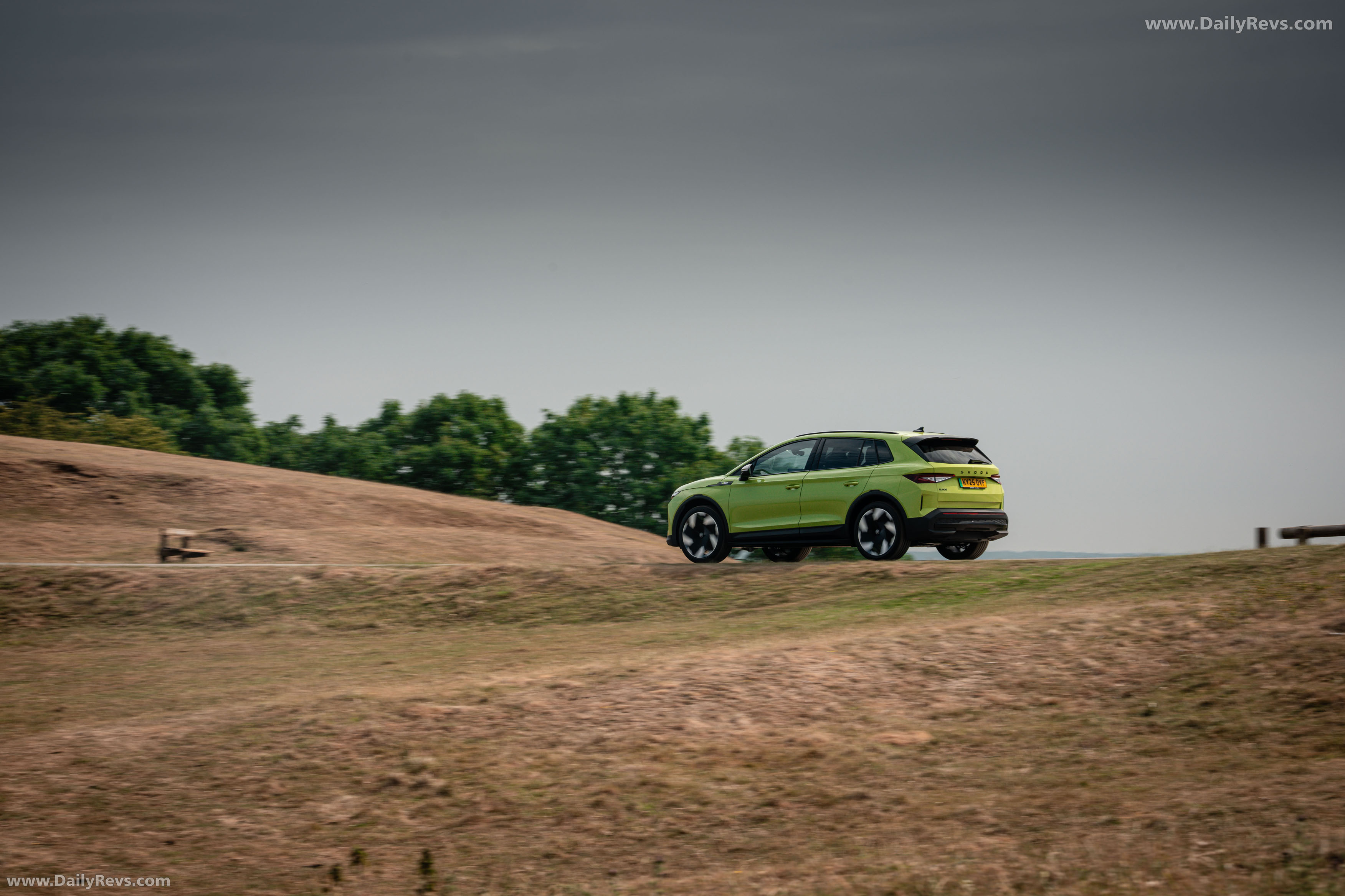 2026 Skoda Elroq RS Hyper Green - An Electric Sporty Compact SUV ...