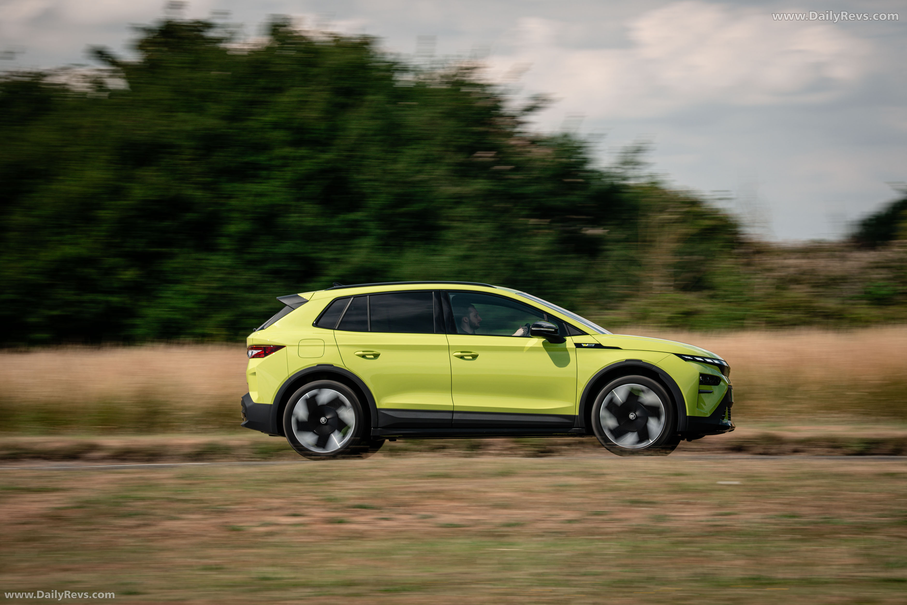 2026 Skoda Elroq RS Hyper Green - An Electric Sporty Compact SUV ...