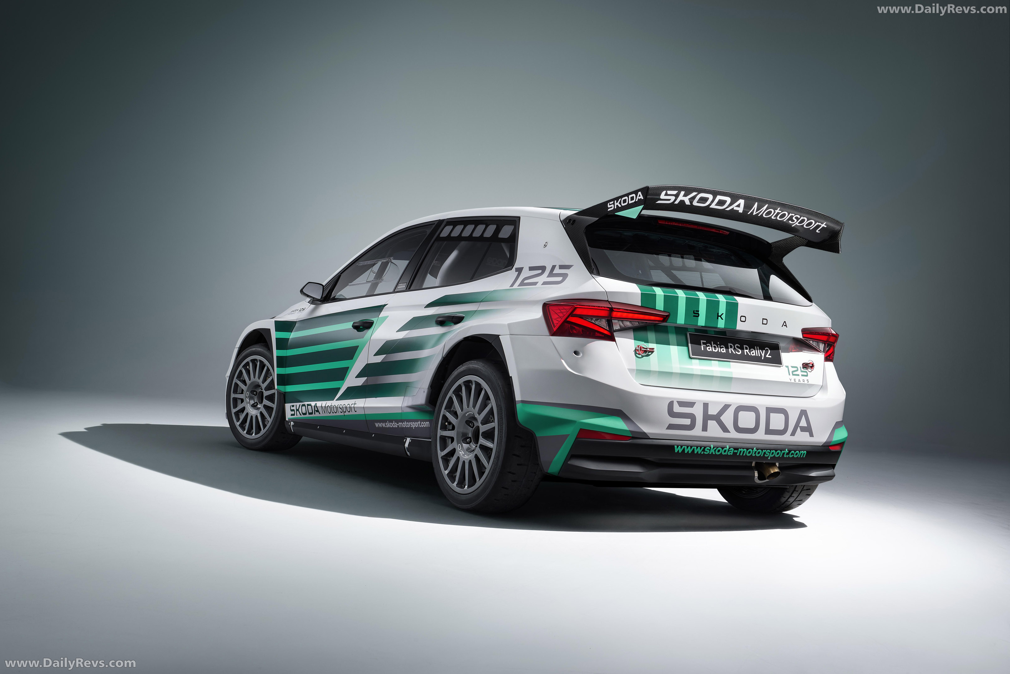 Skoda Fabia RS Rally2 Anniversary Edition - Skoda Motorsport celebrates ...