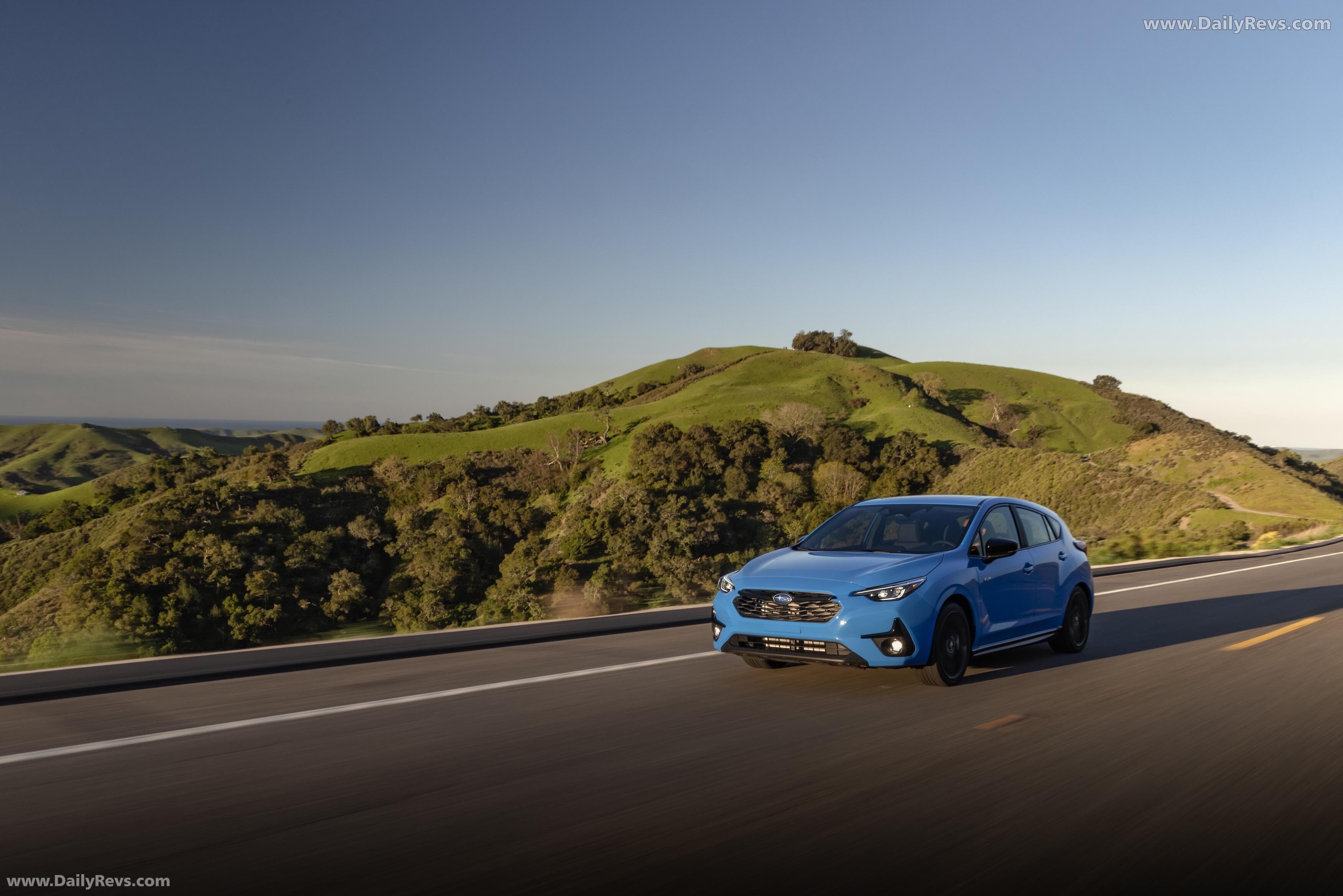 2024 Subaru Impreza RS Oasis Blue - Returns With Strong AWD Performance ...