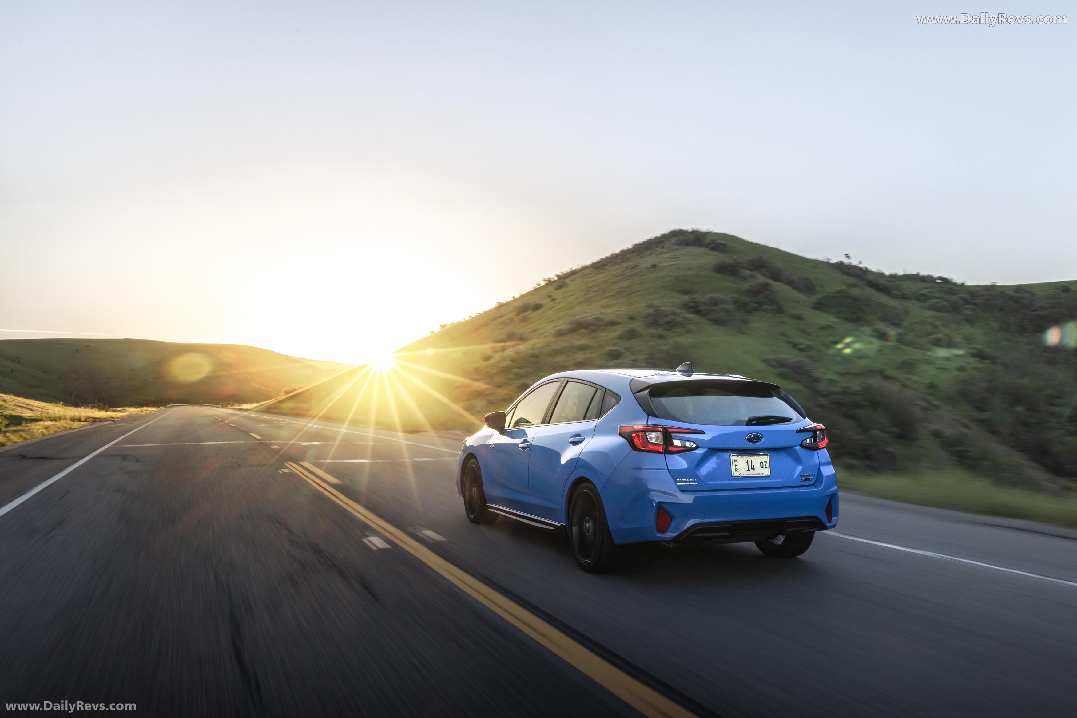 2024 Subaru Impreza RS Oasis Blue - Returns With Strong AWD Performance ...
