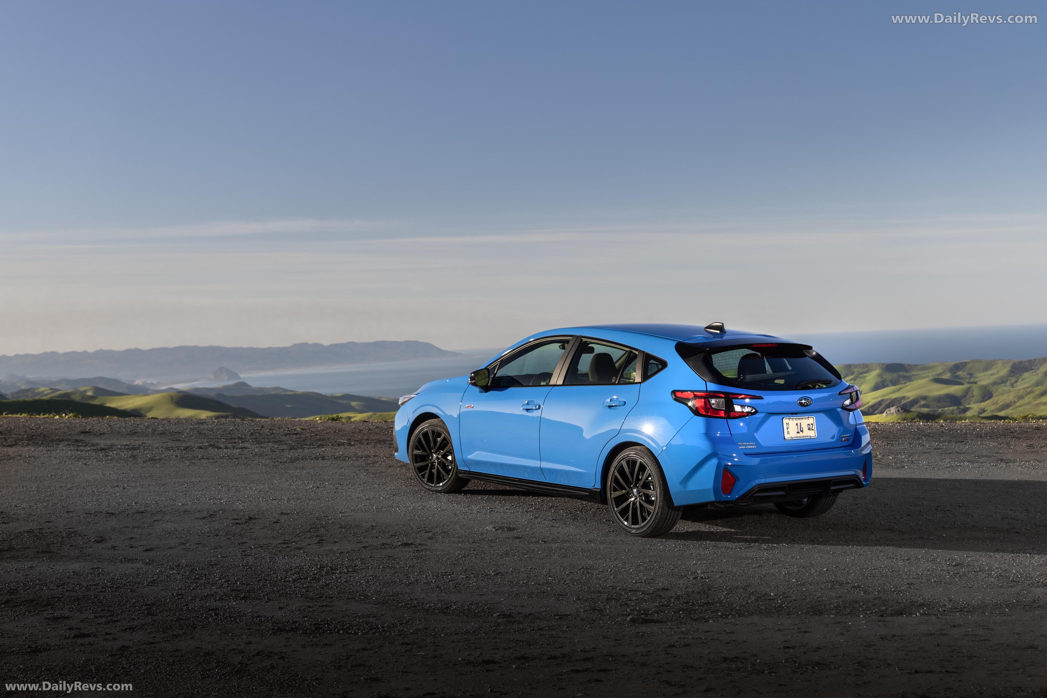 2024 Subaru Impreza RS Oasis Blue - Returns With Strong AWD Performance ...