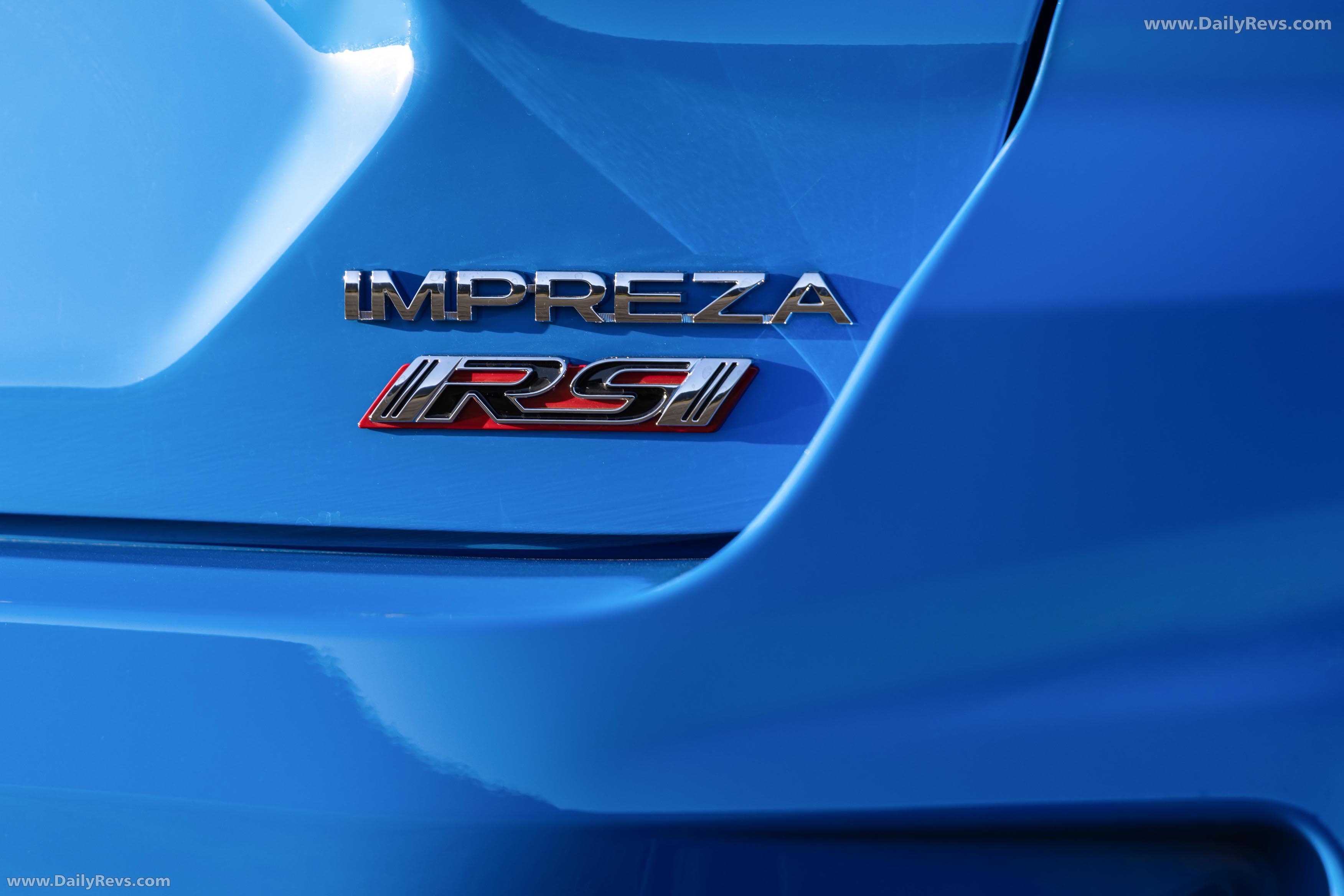 2024 Subaru Impreza RS Oasis Blue - Returns With Strong AWD Performance ...