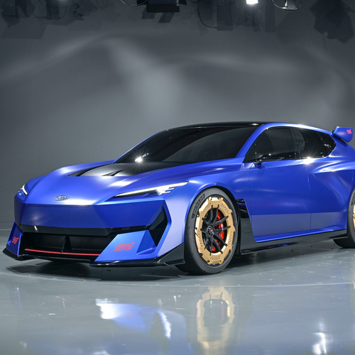 2025 Subaru Performance-E STI Concept - sharp EV design and STI ...