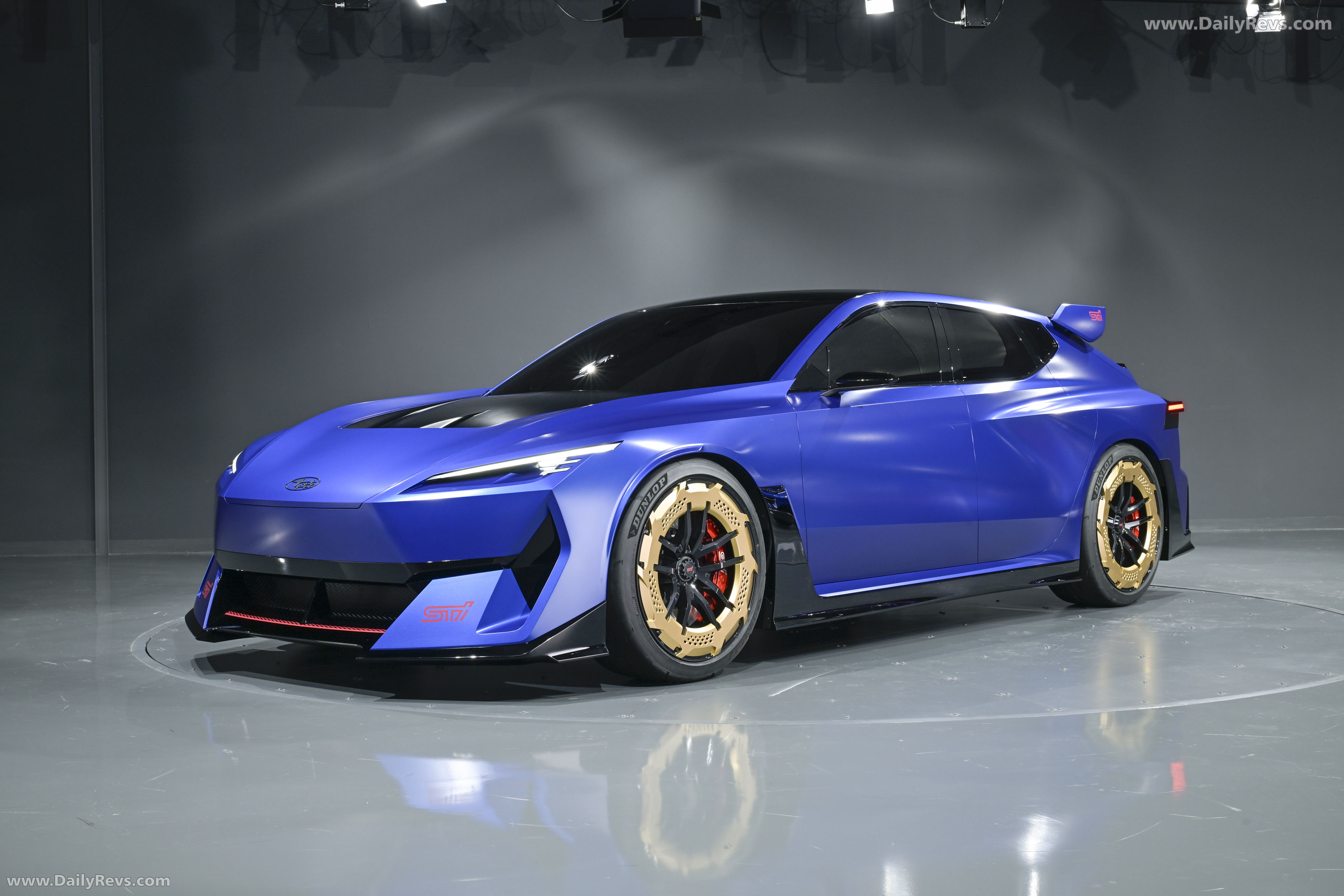 2025 Subaru Performance-E STI Concept - sharp EV design and STI ...