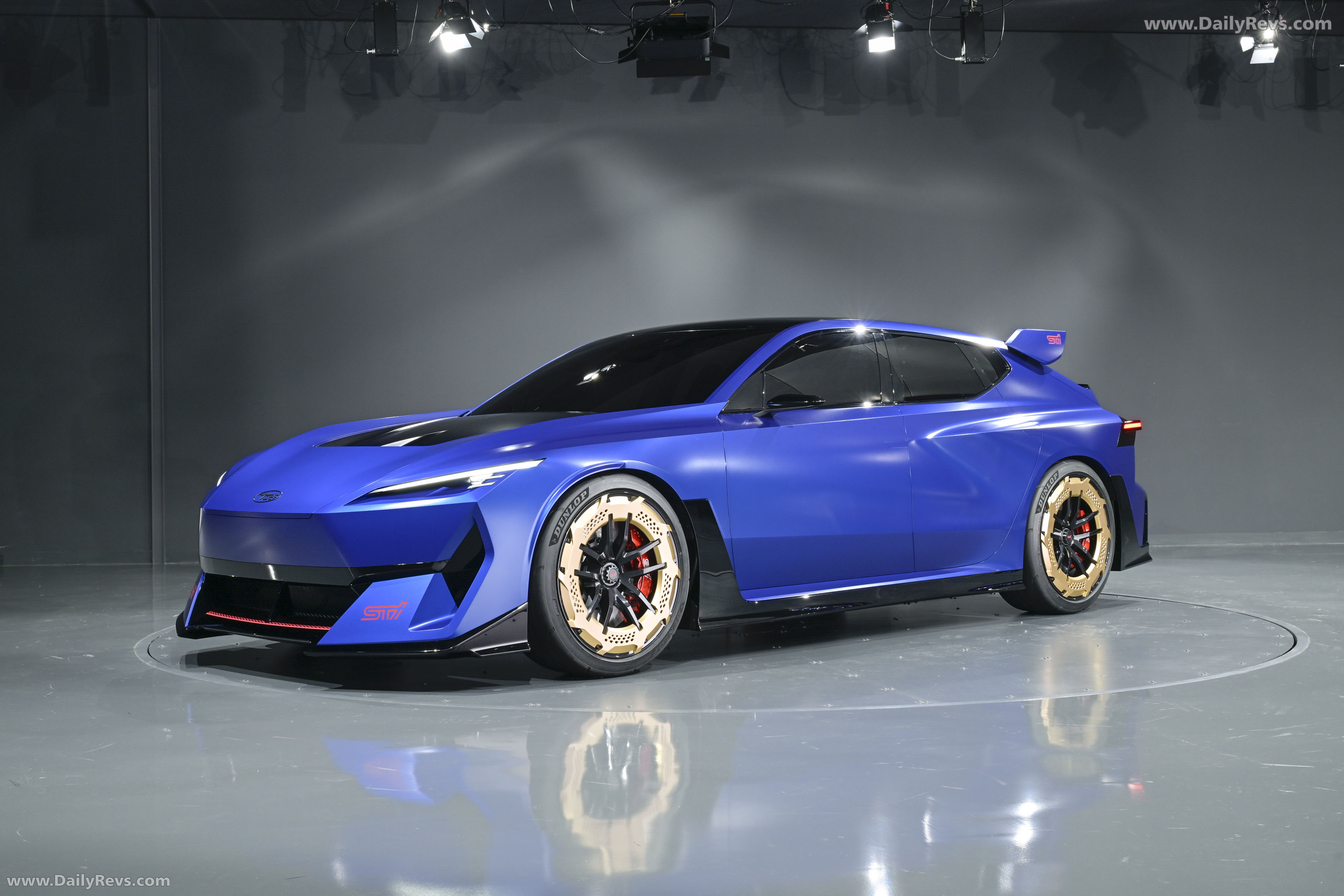 2025 Subaru Performance-E STI Concept - sharp EV design and STI ...