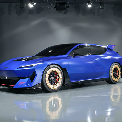 2025 Subaru Performance-E STI Concept - sharp EV design and STI ...